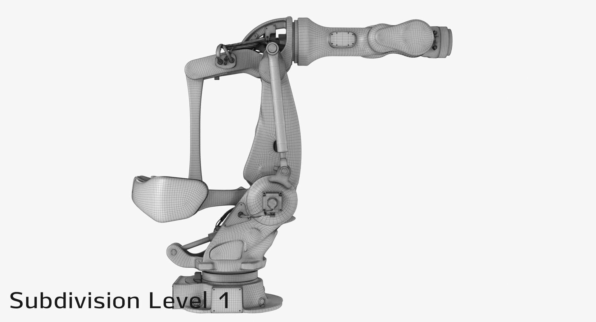 3D large payload robot - TurboSquid 1418186