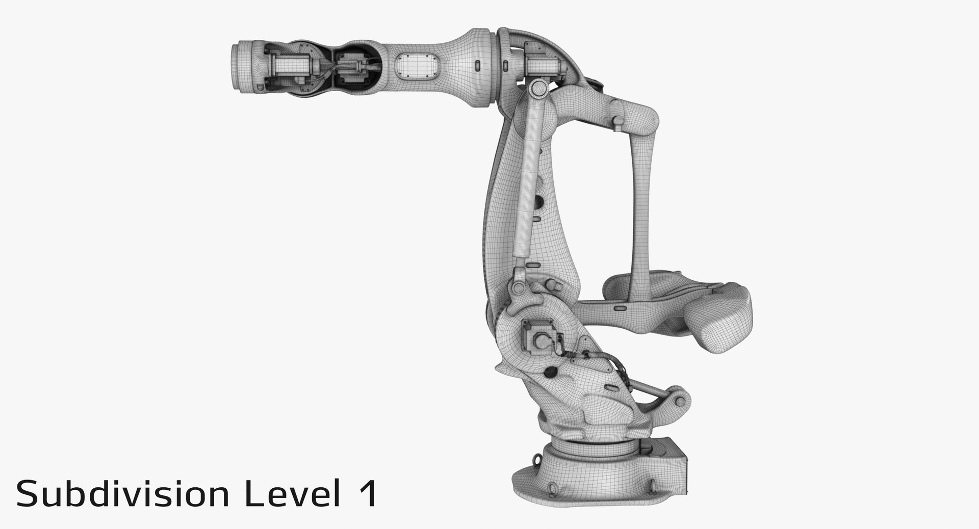 3D large payload robot - TurboSquid 1418186