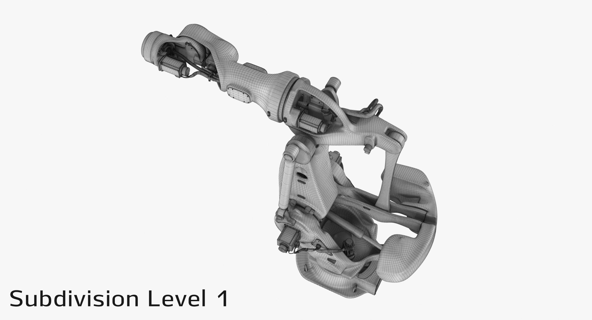 3D large payload robot - TurboSquid 1418186