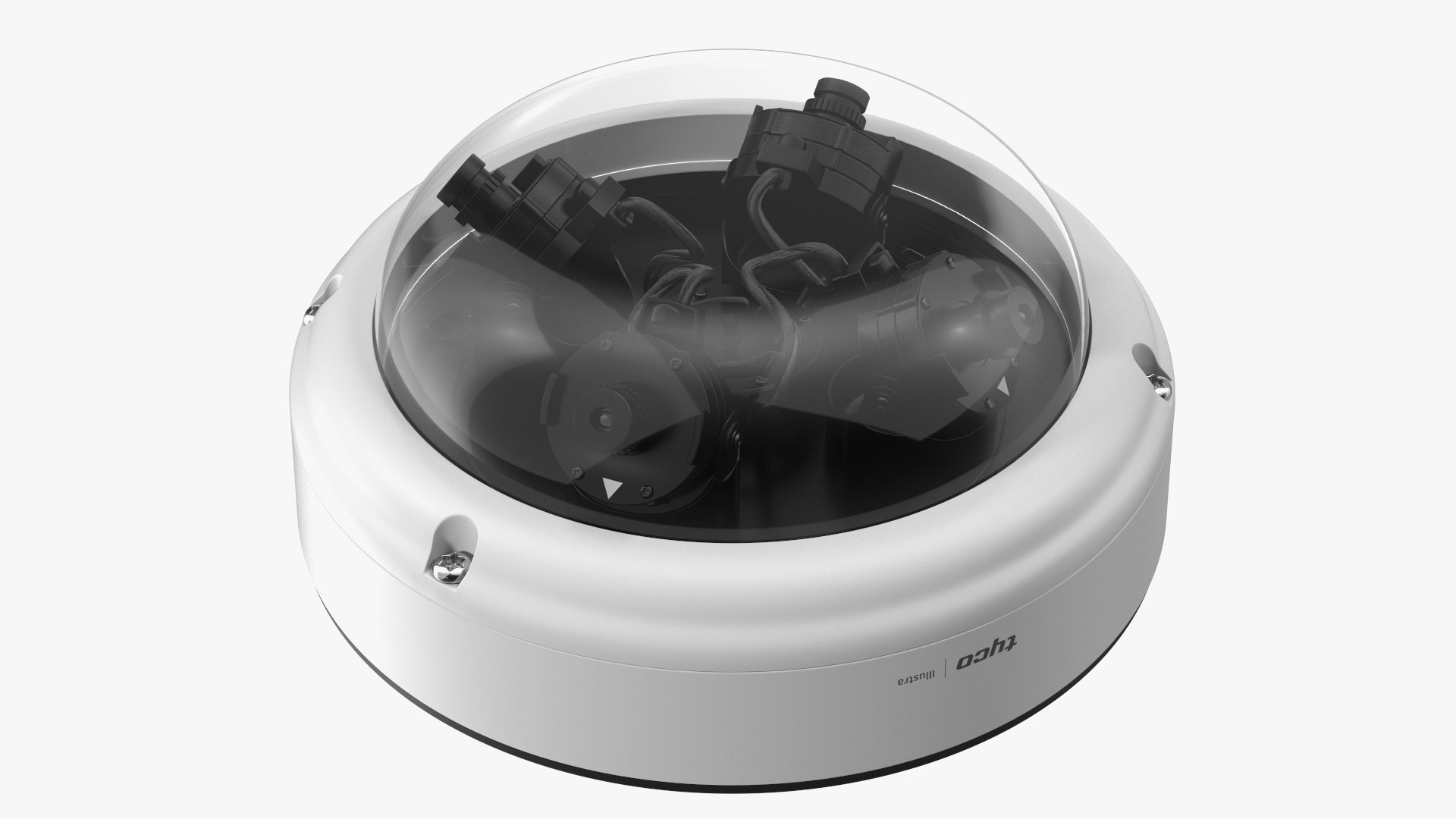 3D Tyco Illustra Flex Multi Sensor Camera - TurboSquid 2252668