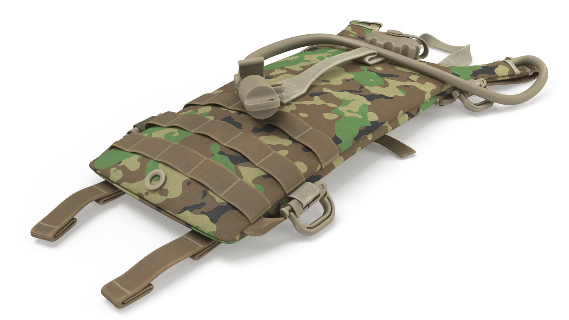 3D Hydration Backpack Carrier Camouflage Color Lying Model - TurboSquid ...