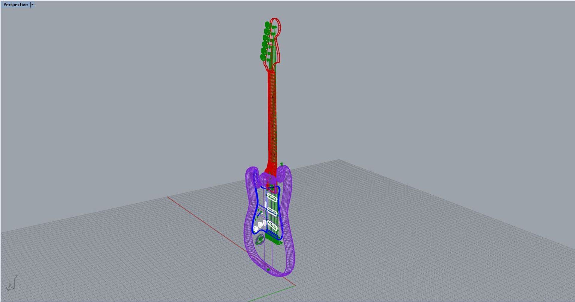 3D jimi hendrix stratocaster - TurboSquid 1460973