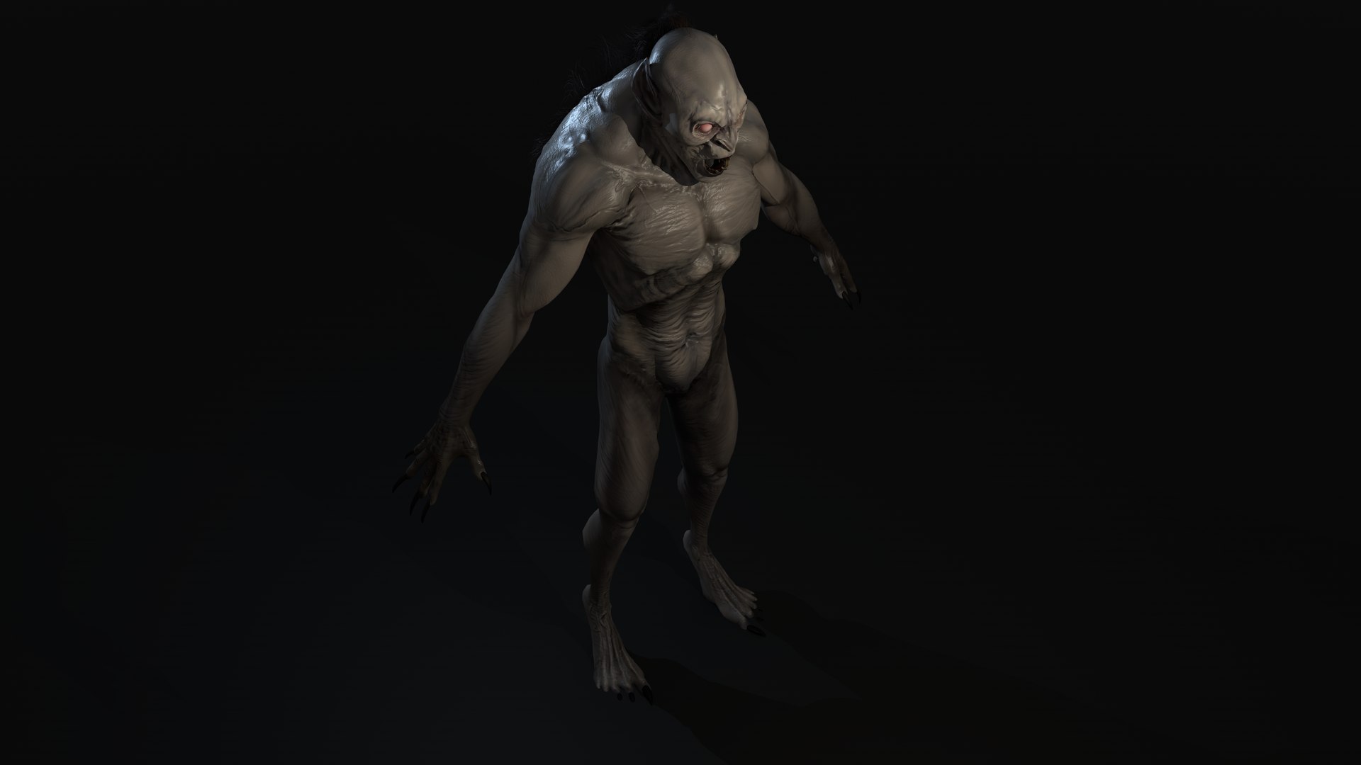 3D GHOUL DEMON - TurboSquid 2242154