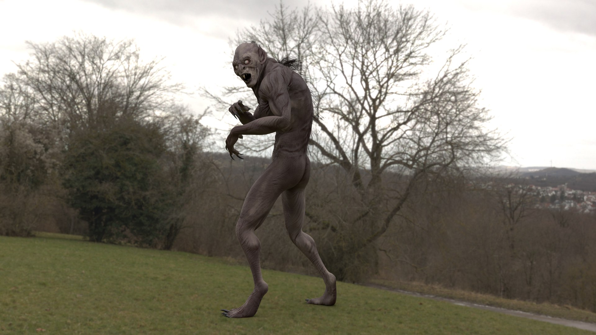 3D GHOUL DEMON - TurboSquid 2242154