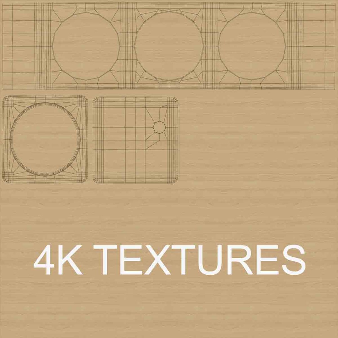 3D Wooden Mini Speakers X4 Model - TurboSquid 2289418