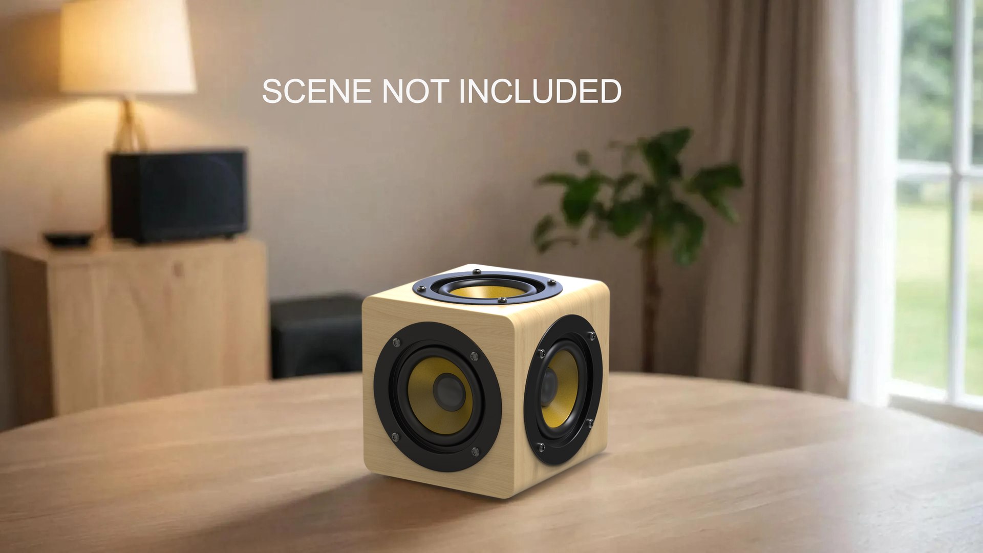 3D Wooden Mini Speakers X4 Model - TurboSquid 2289418