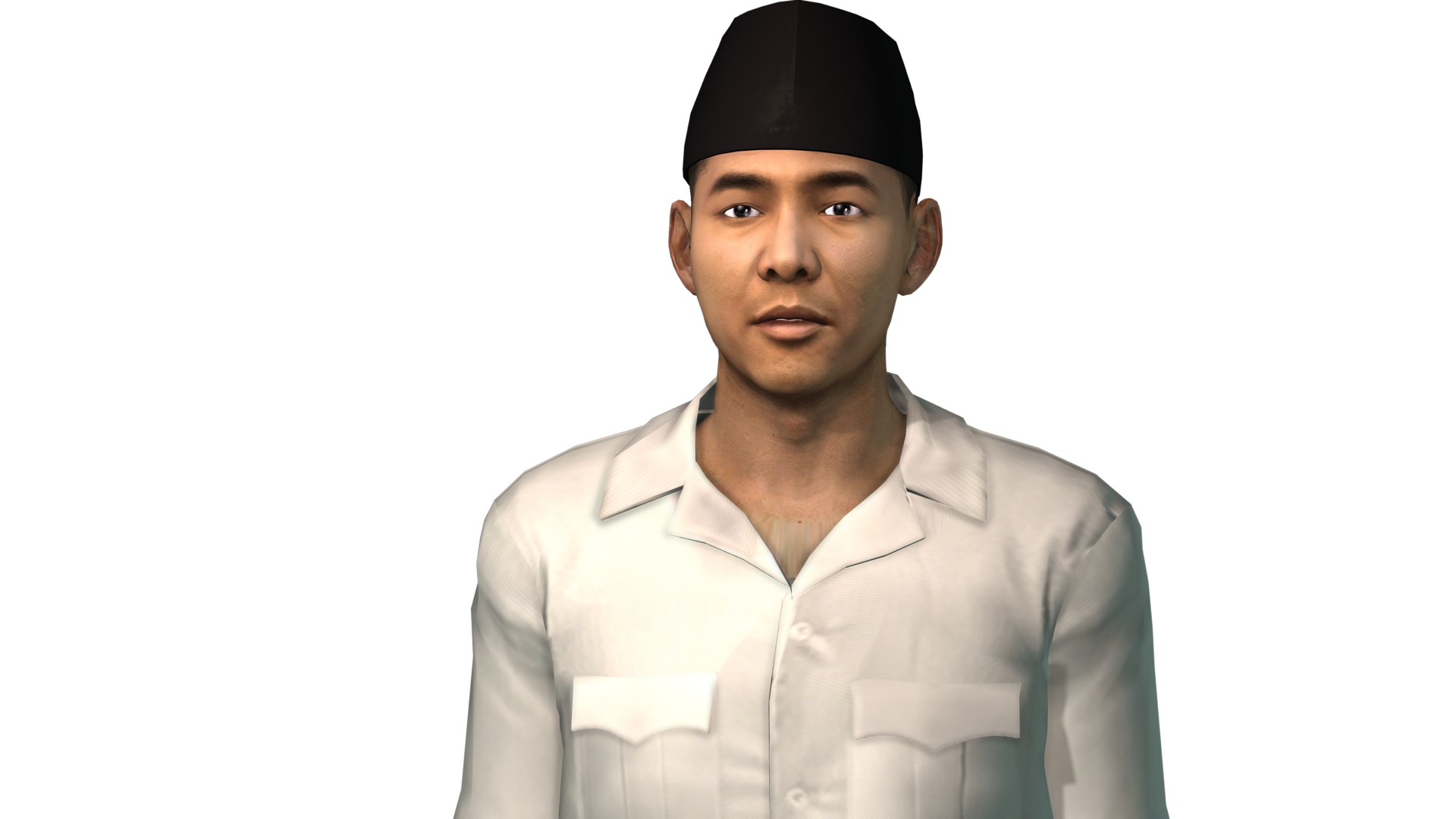 3D President Presiden Sukarno Model - TurboSquid 1186732
