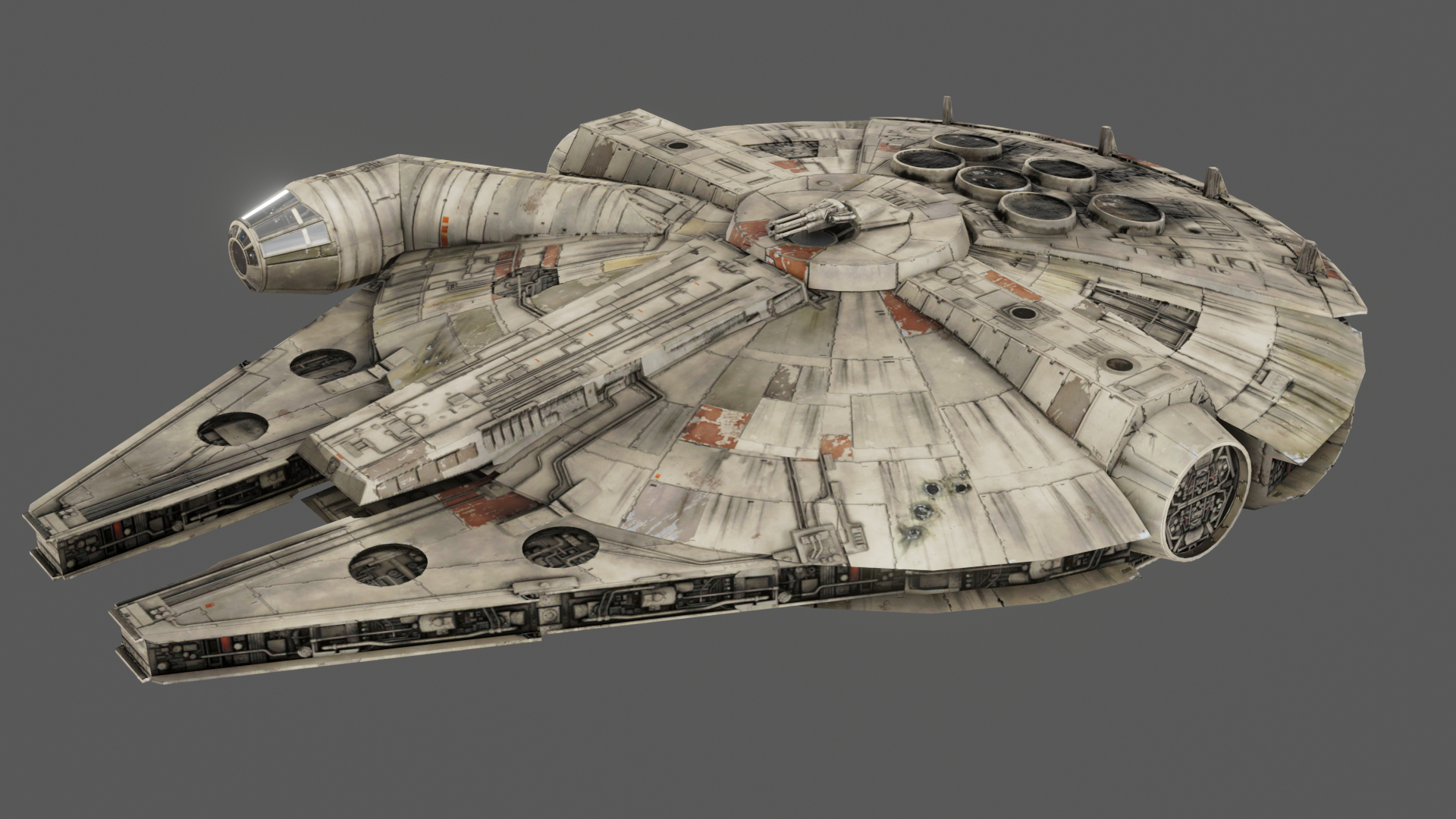 Millennium Falcon 3D - TurboSquid 2003225