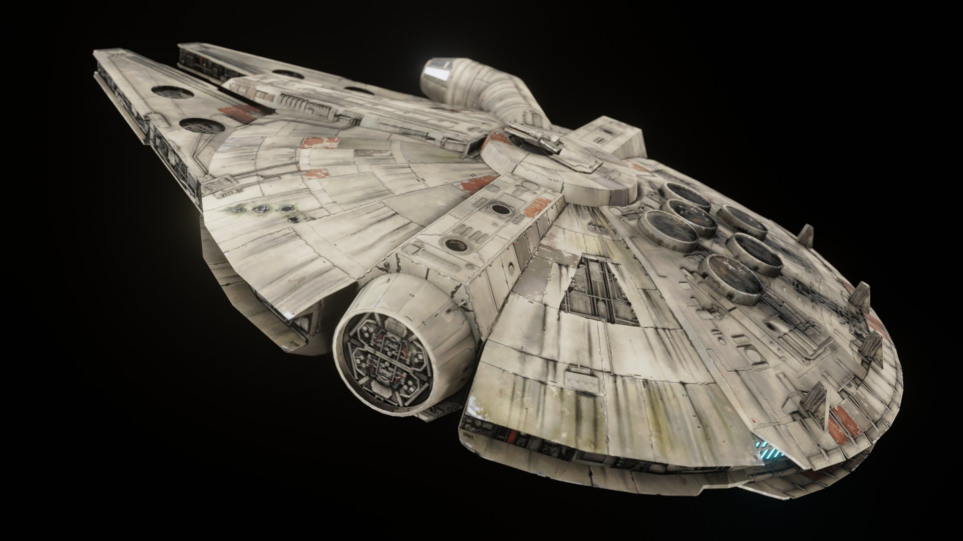 Millennium Falcon 3D - TurboSquid 2003225