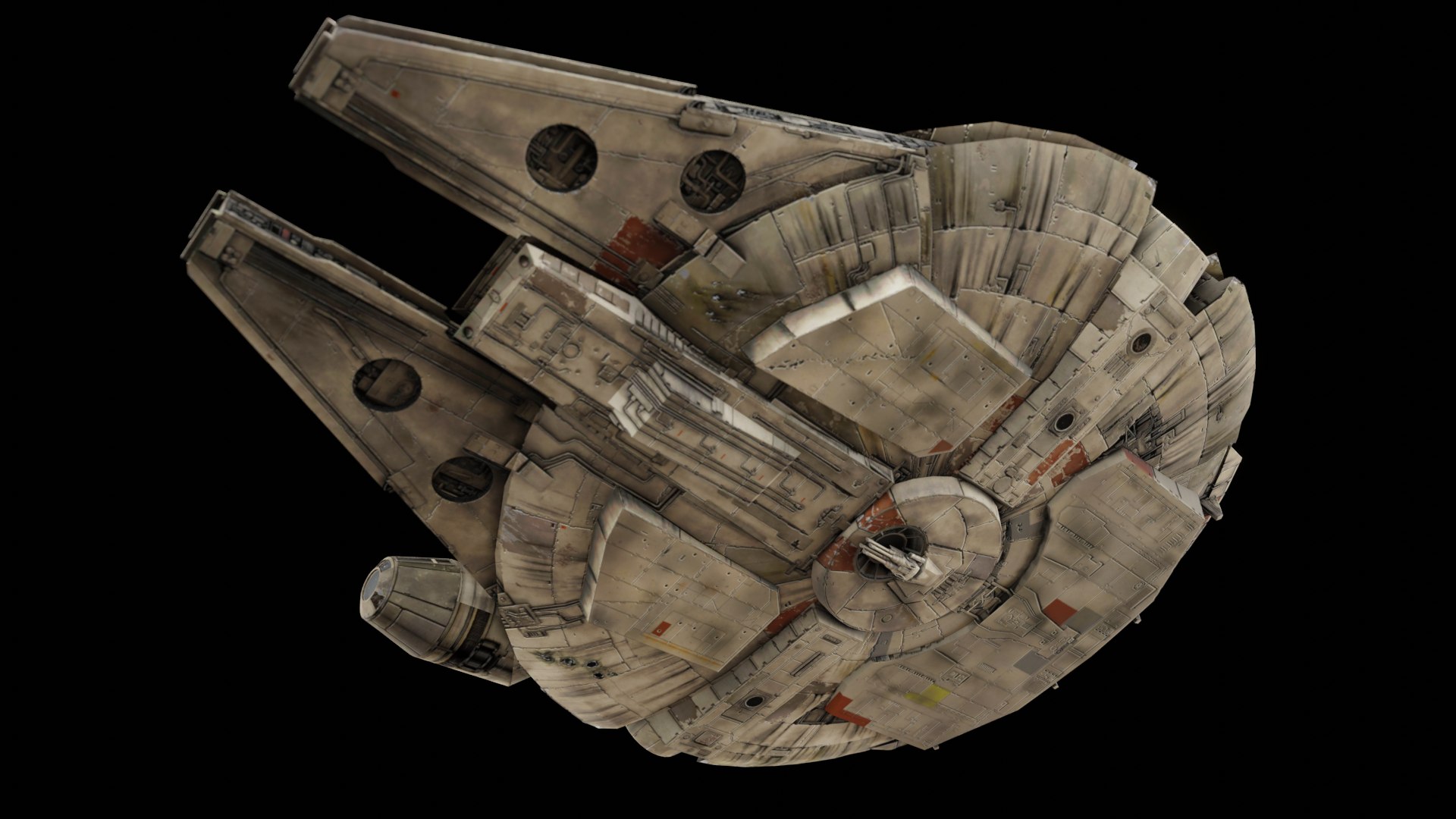 Millennium Falcon 3D - TurboSquid 2003225