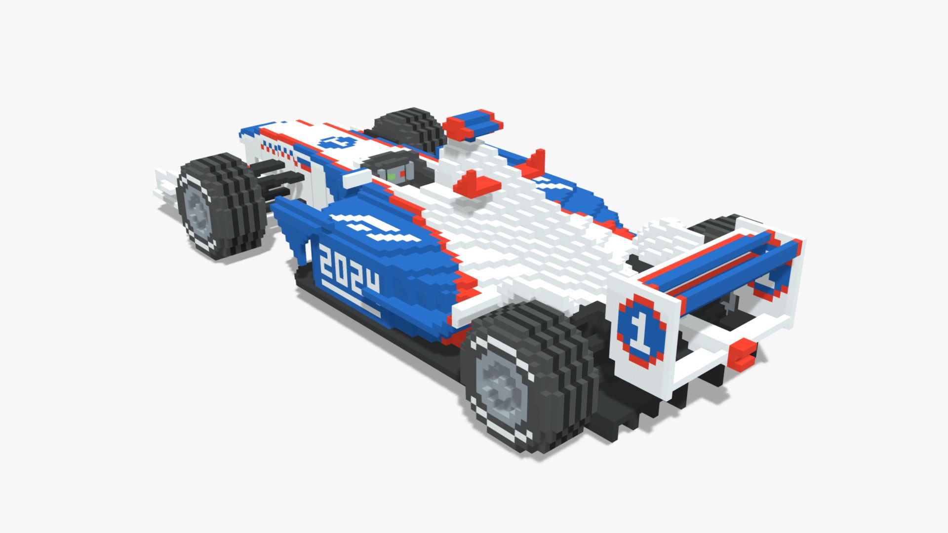 Voxel F1 Car 3D - TurboSquid 2309801