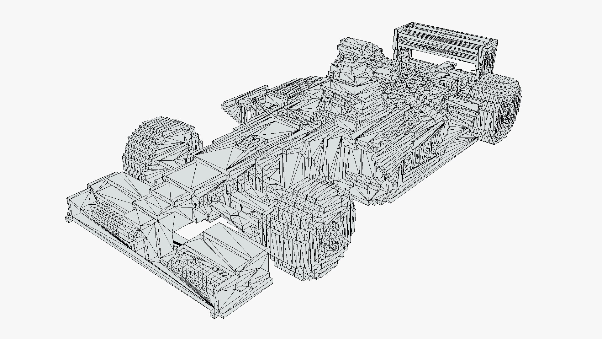 Voxel F1 Car 3D - TurboSquid 2309801