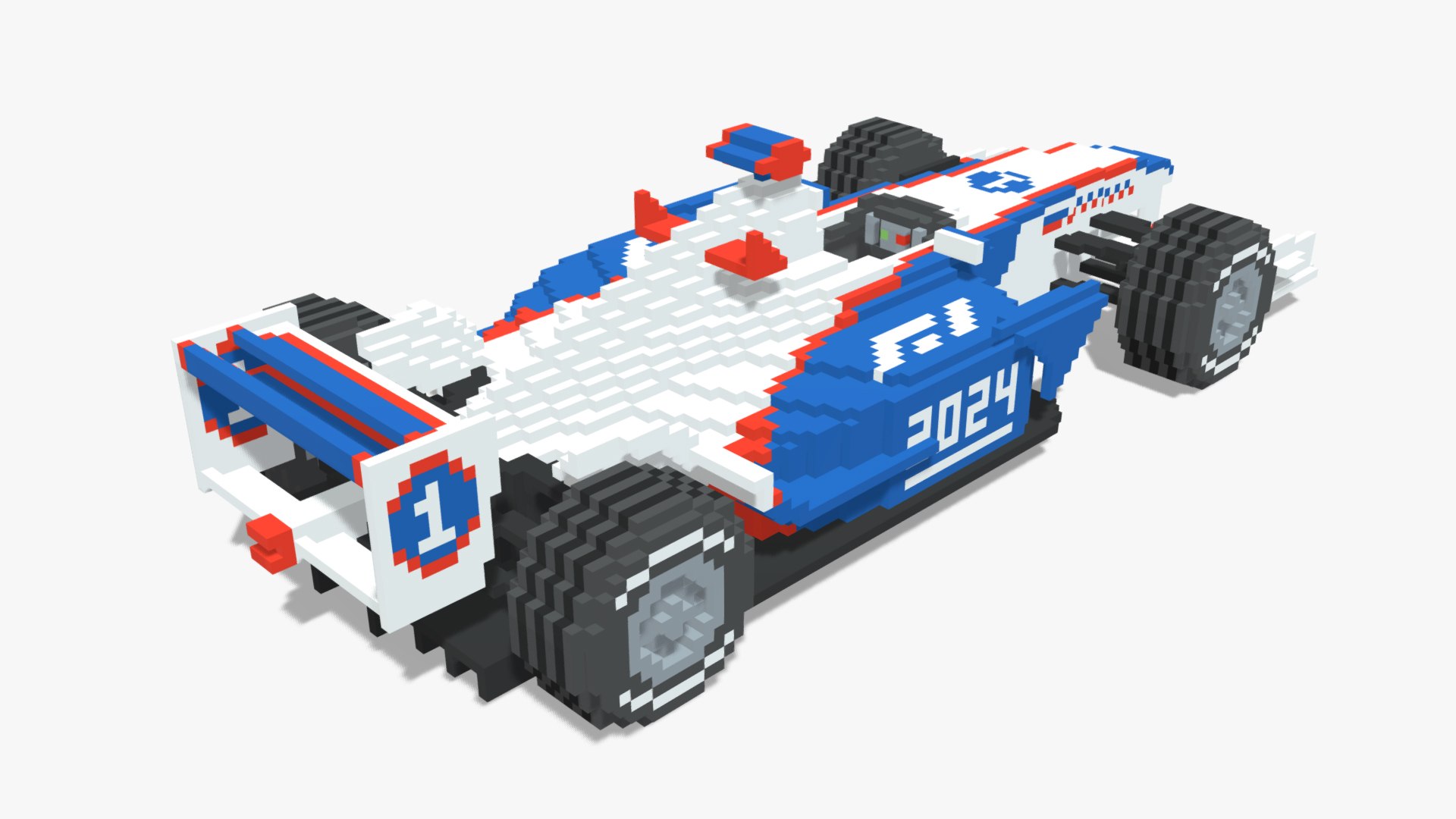 Voxel F1 Car 3D - TurboSquid 2309801