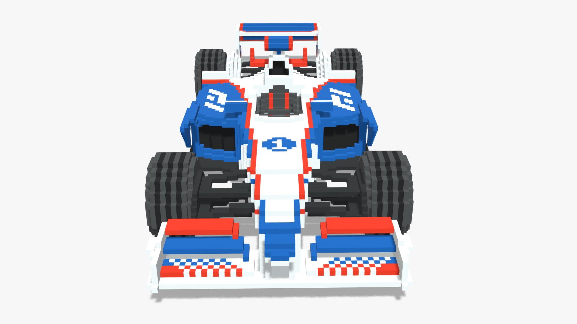 Voxel F1 Car 3D - TurboSquid 2309801