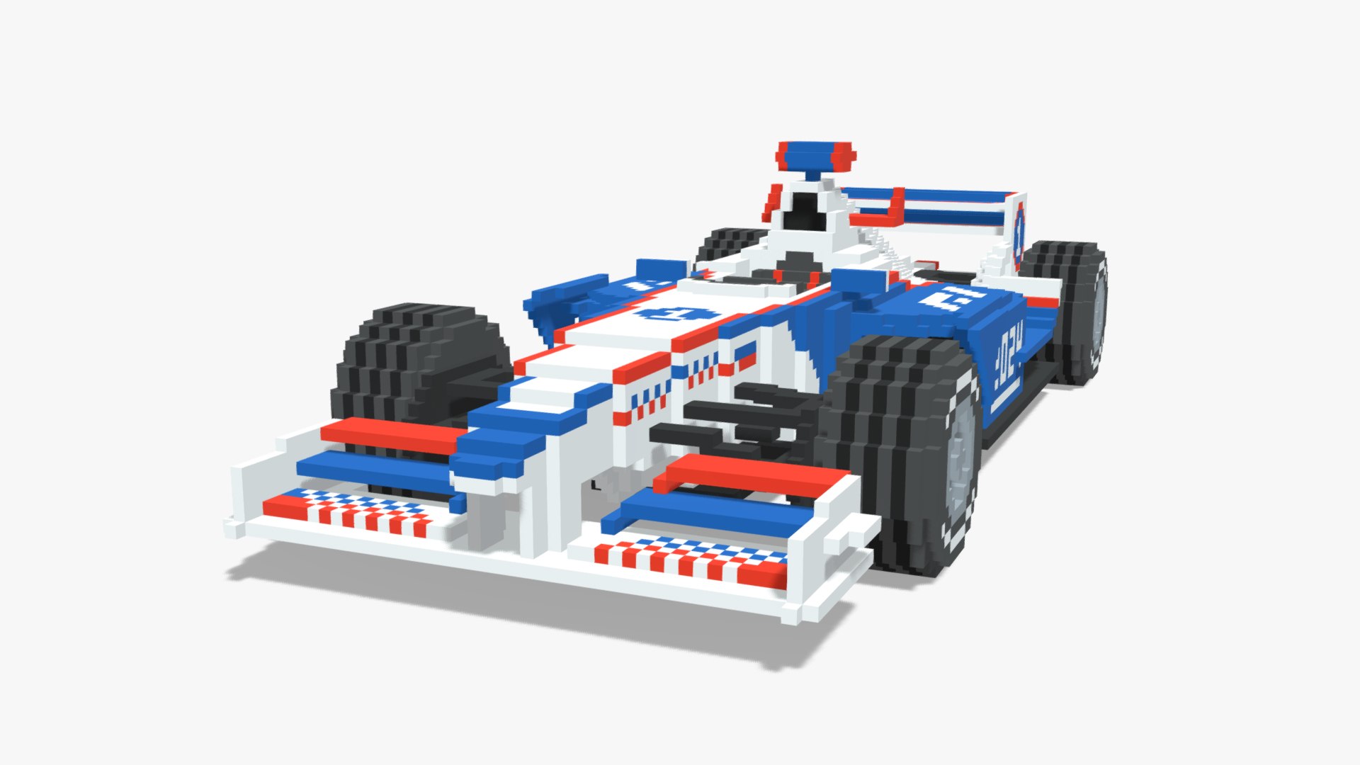 Voxel F1 Car 3D - TurboSquid 2309801