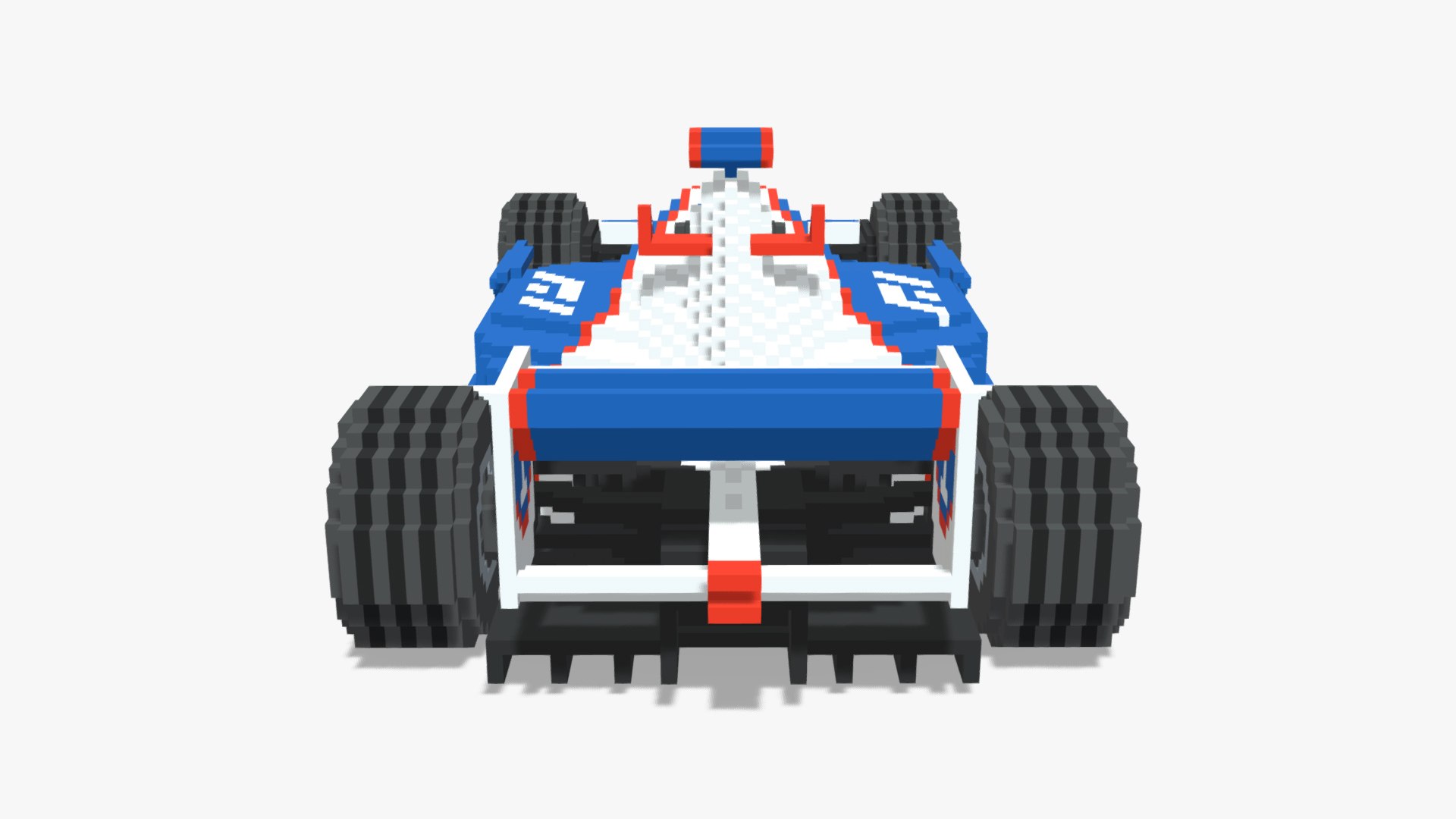 Voxel F1 Car 3D - TurboSquid 2309801