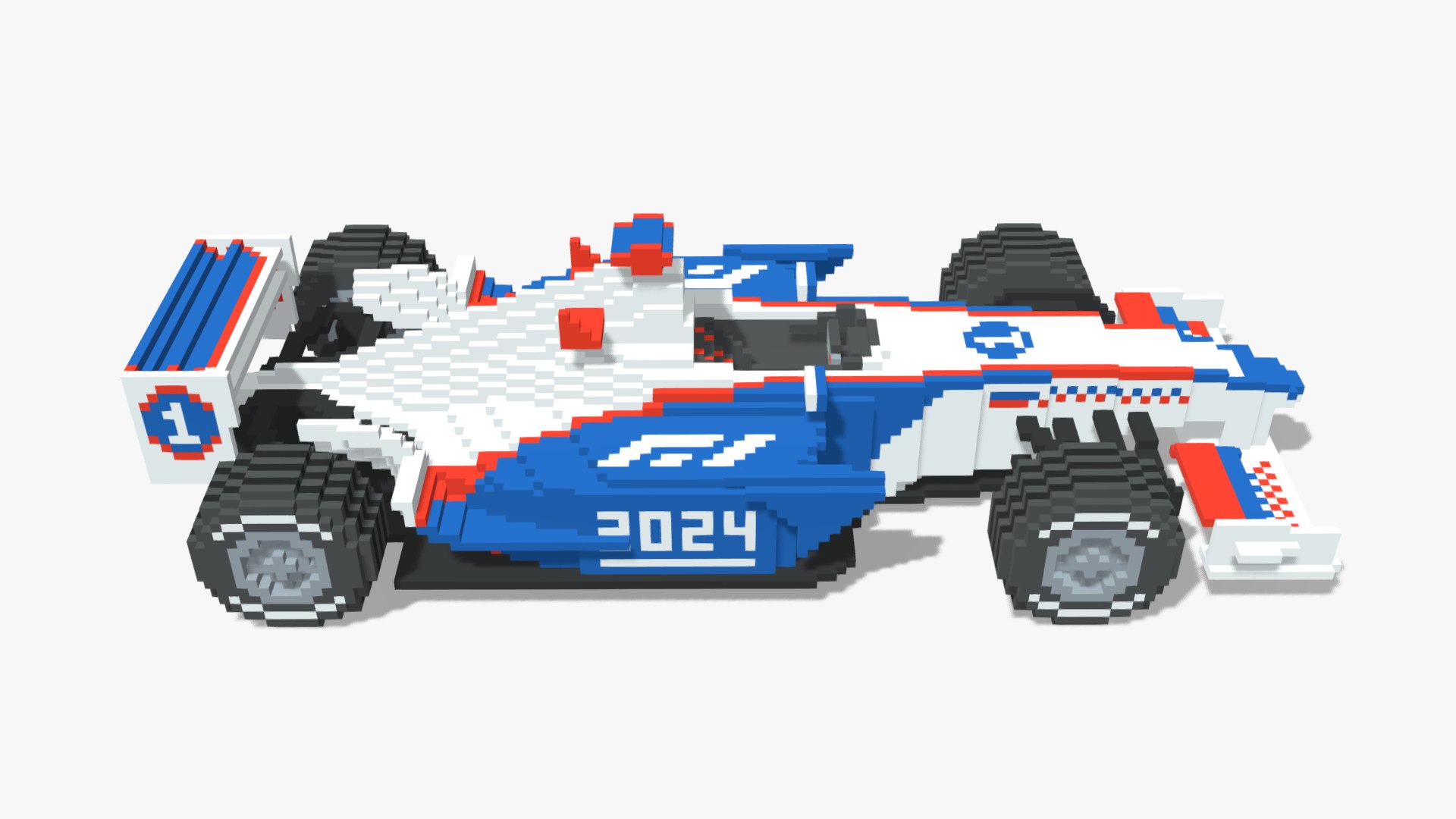 Voxel F1 Car 3D - TurboSquid 2309801