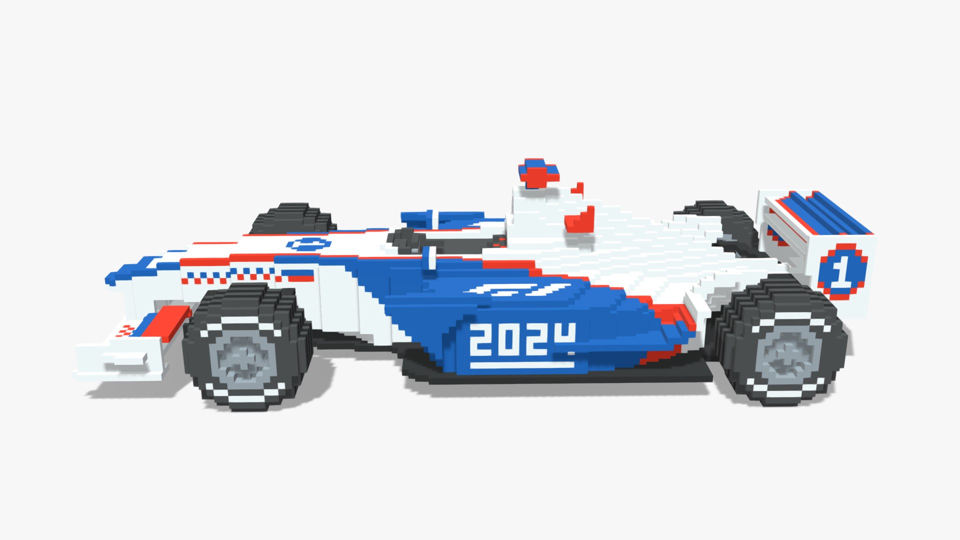 Voxel F1 Car 3D - TurboSquid 2309801