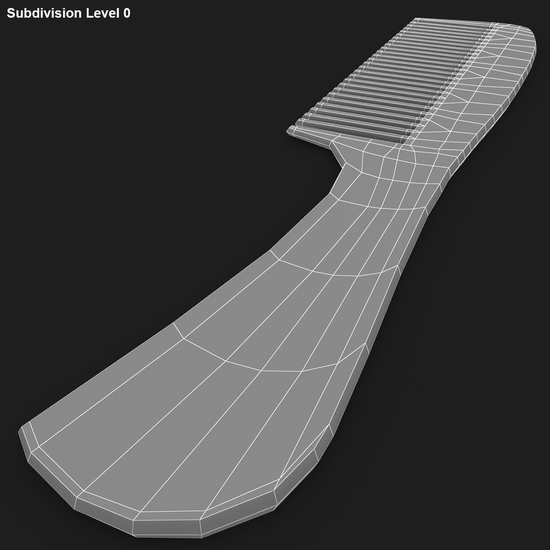 3d Comb 04 Model