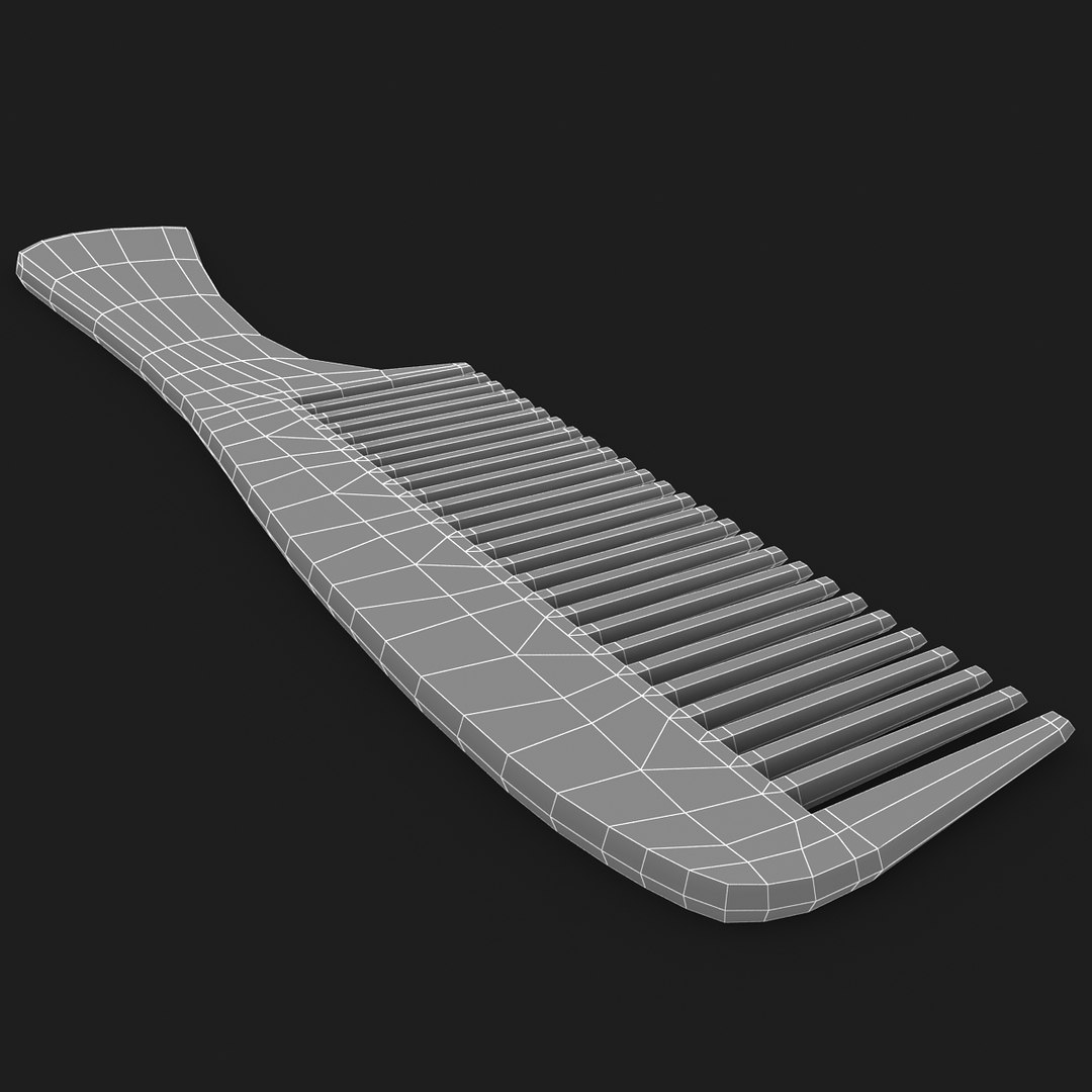 3d Comb 04 Model