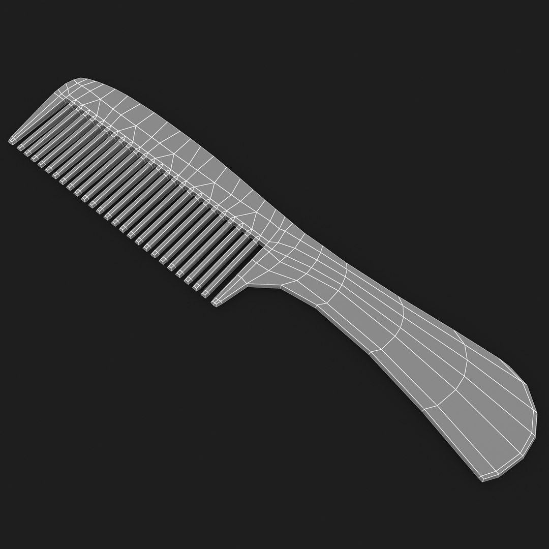 3d Comb 04 Model