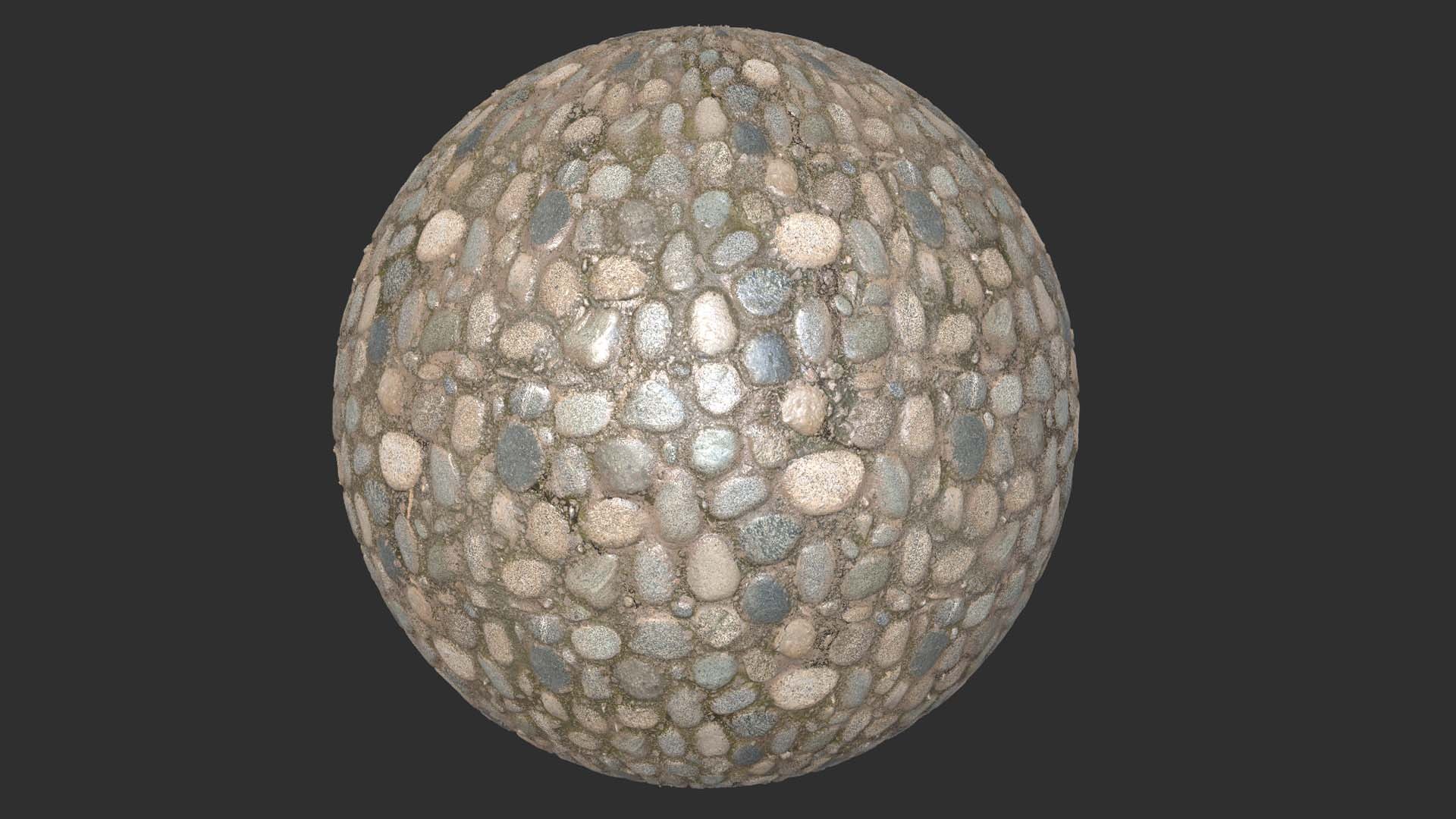 River Stone Ground 4k Pbr Texture 3D Model - TurboSquid 2252402