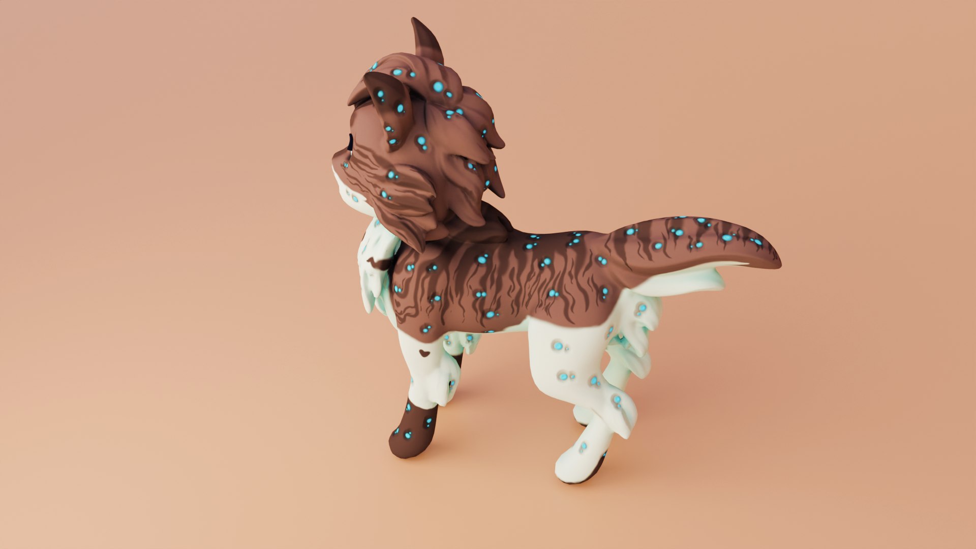 3D Stylized Diamond Cat Model - TurboSquid 2067362