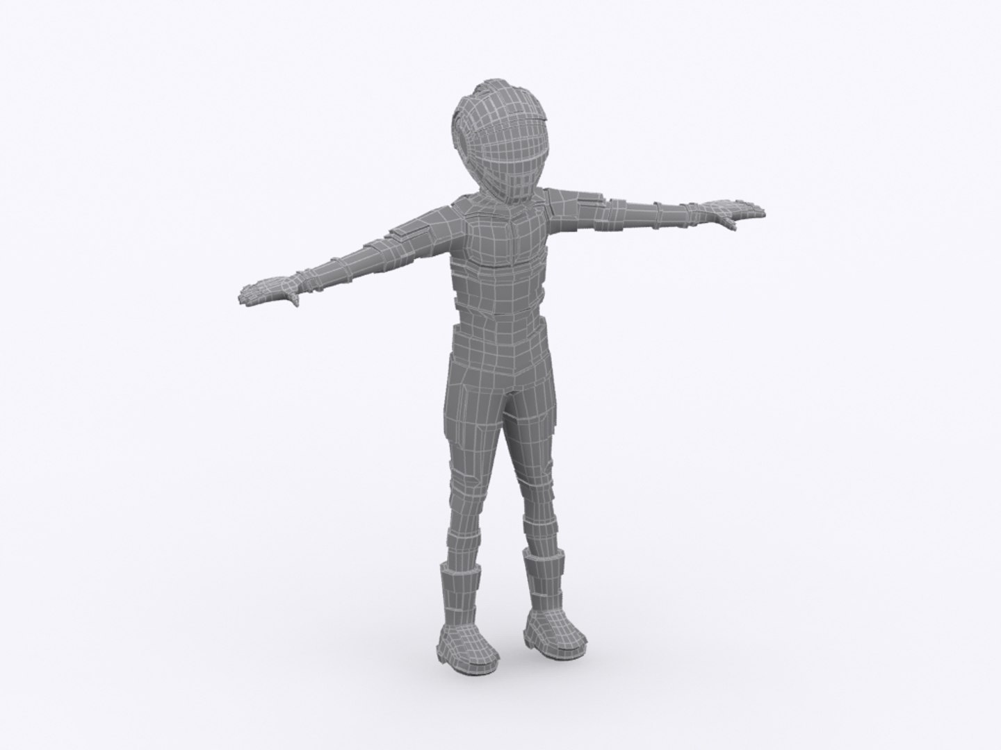 3dsmax Android Character