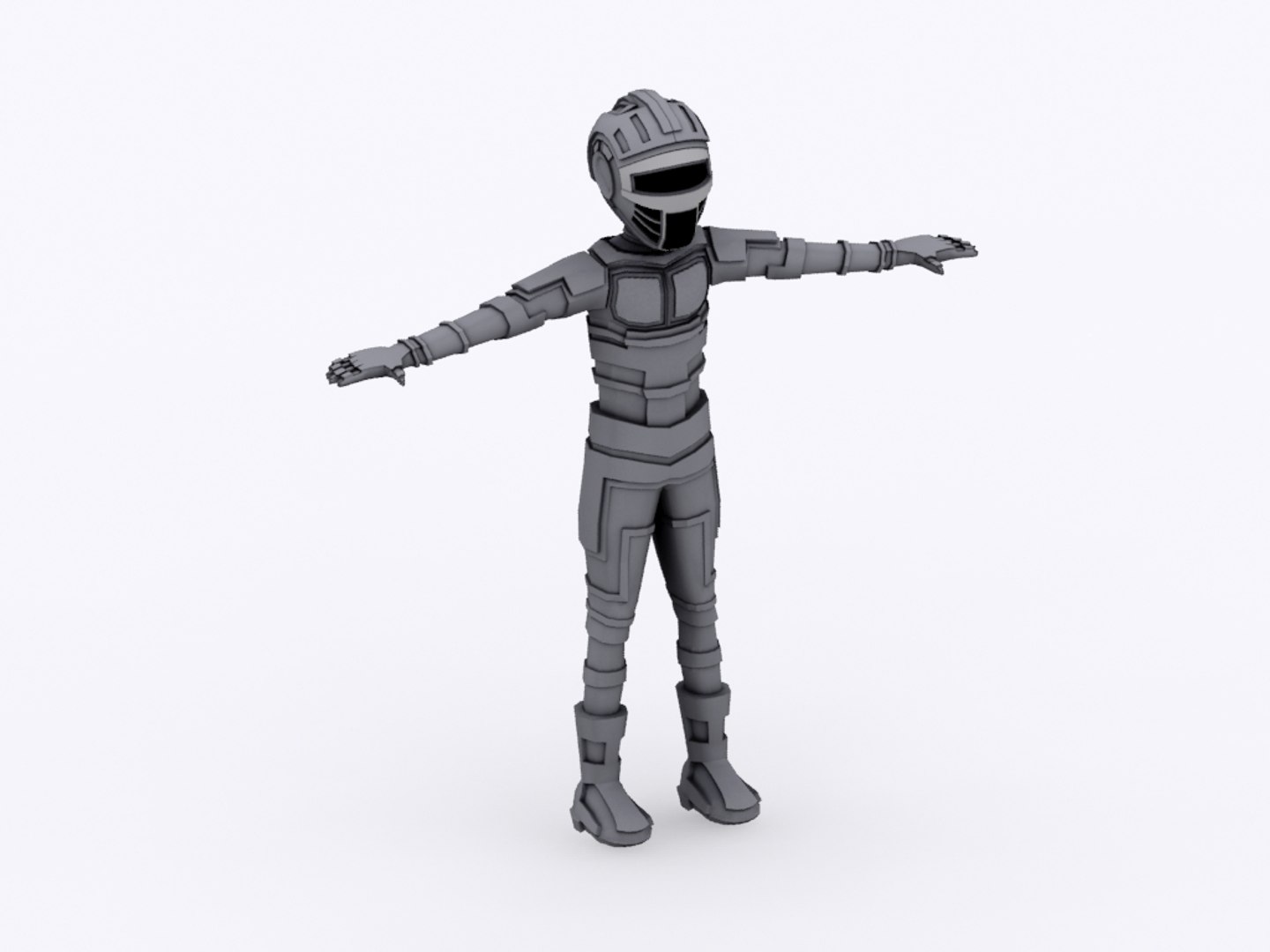 3dsmax Android Character