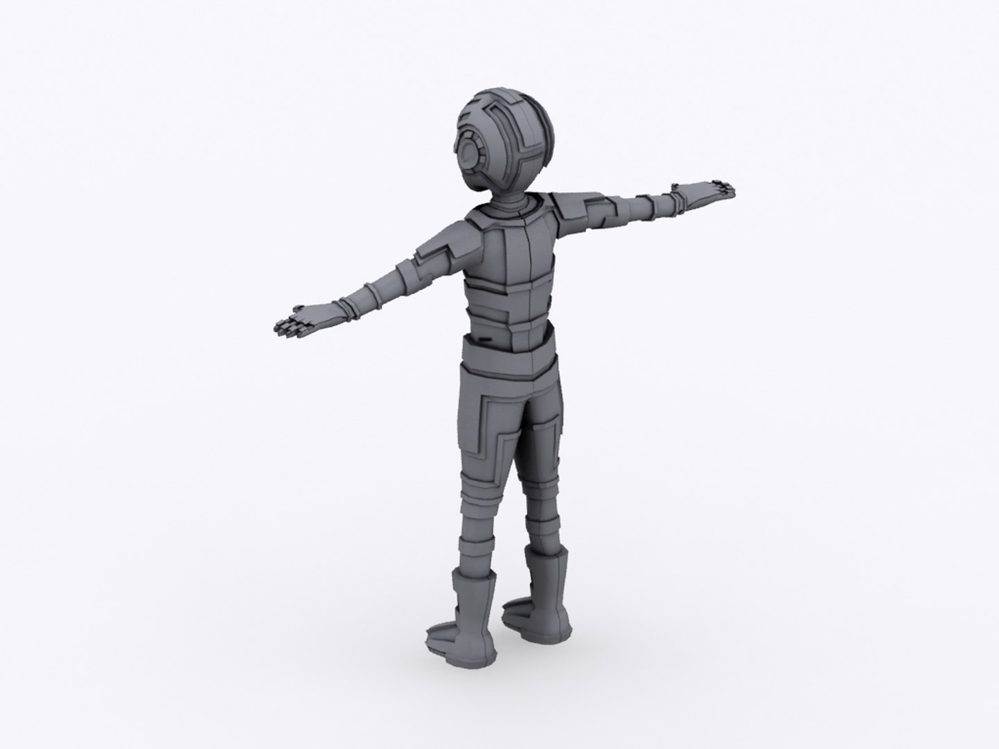 3dsmax Android Character