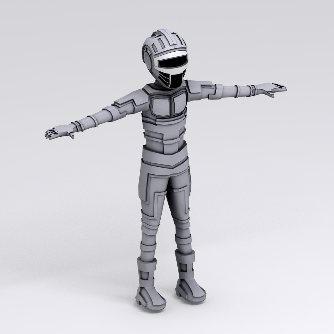 3dsmax Android Character