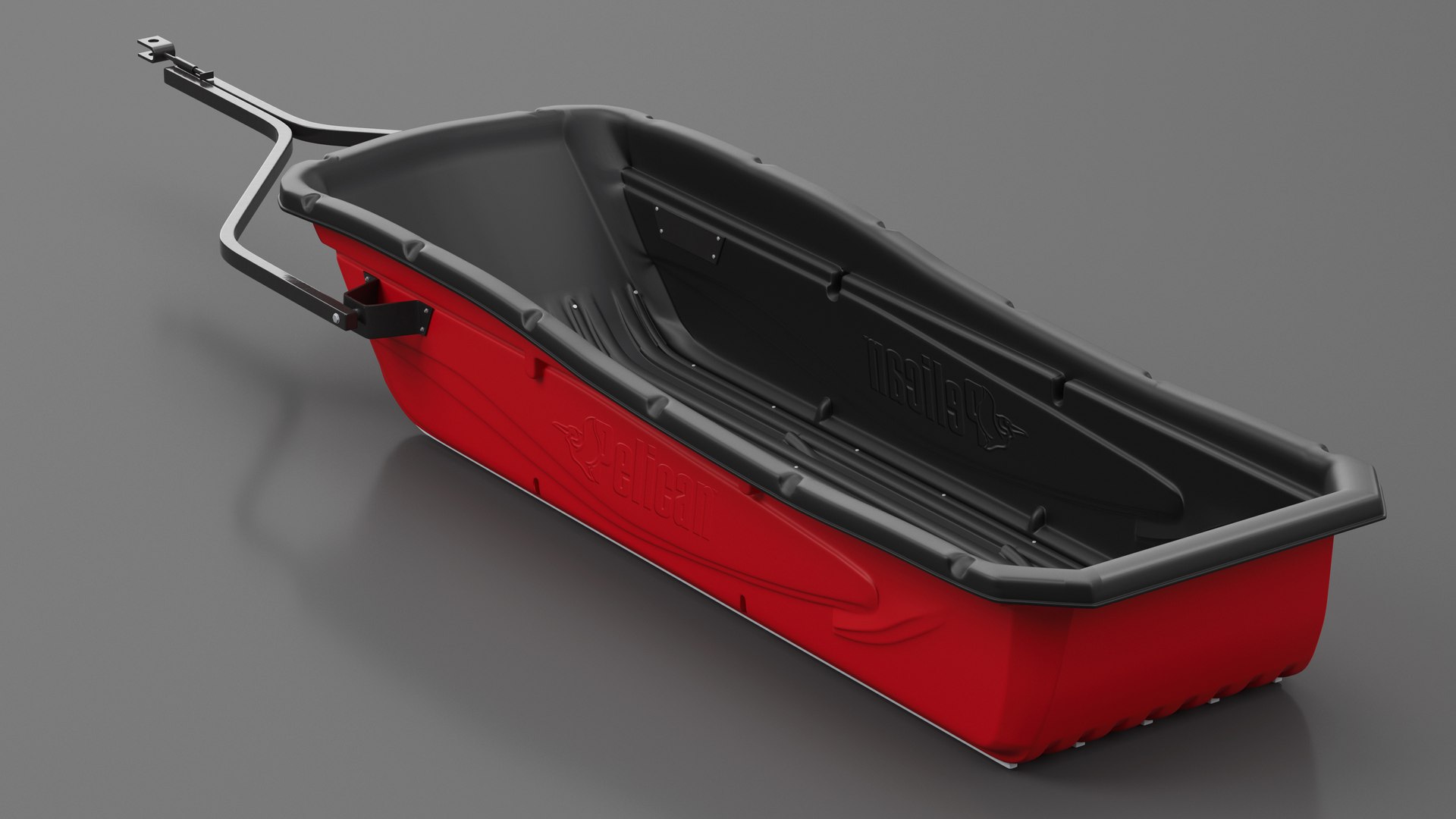 Utility Sled Pelican Red 3D model - TurboSquid 2161303