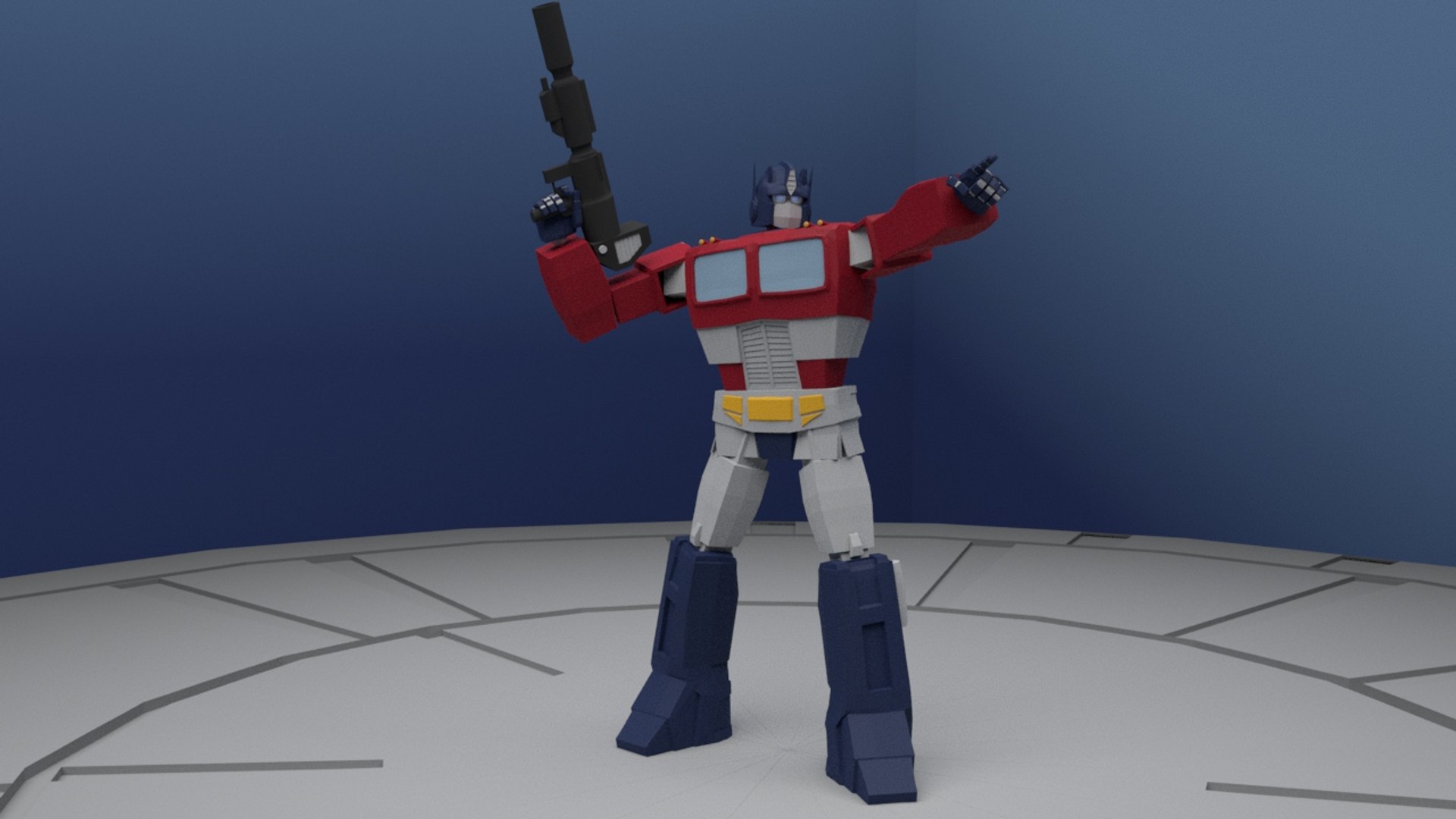 Optimus Rig Prime 3D Model - TurboSquid 1680601