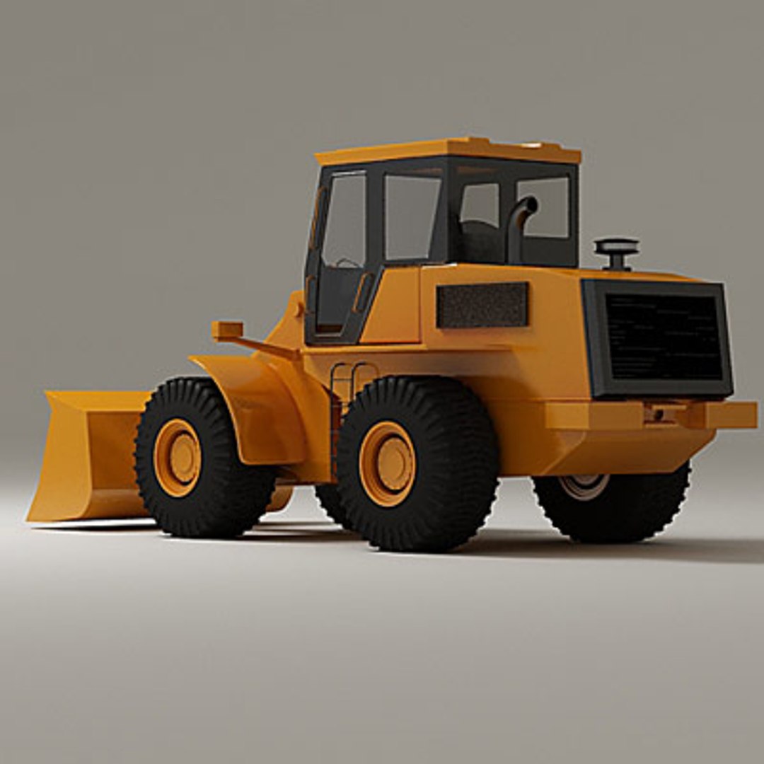 3d Wheel Loader