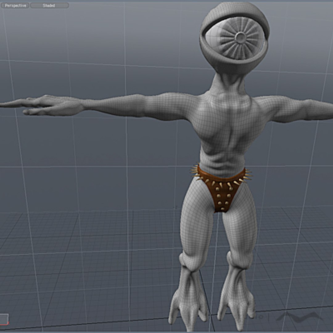 free poser 3d model