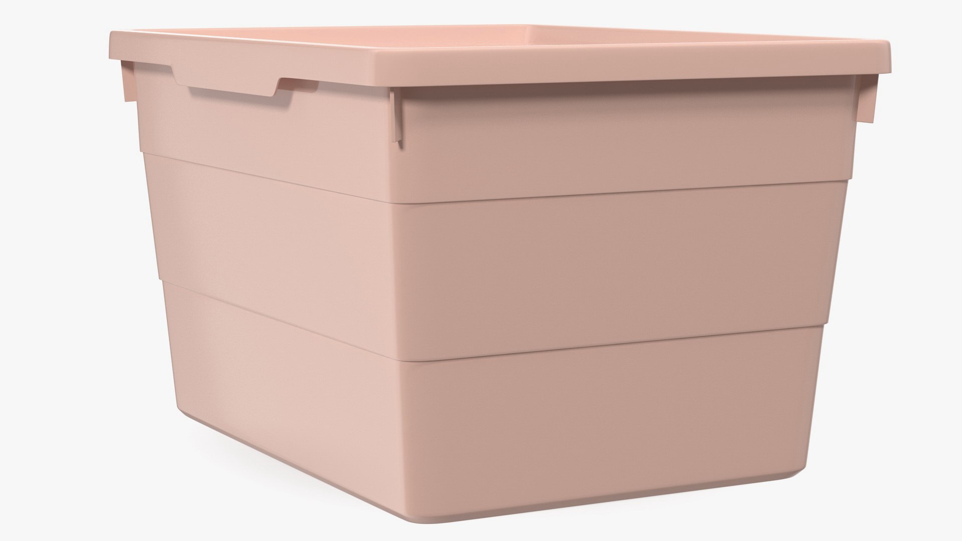 Pink plastic storage box 3D model - TurboSquid 1513513
