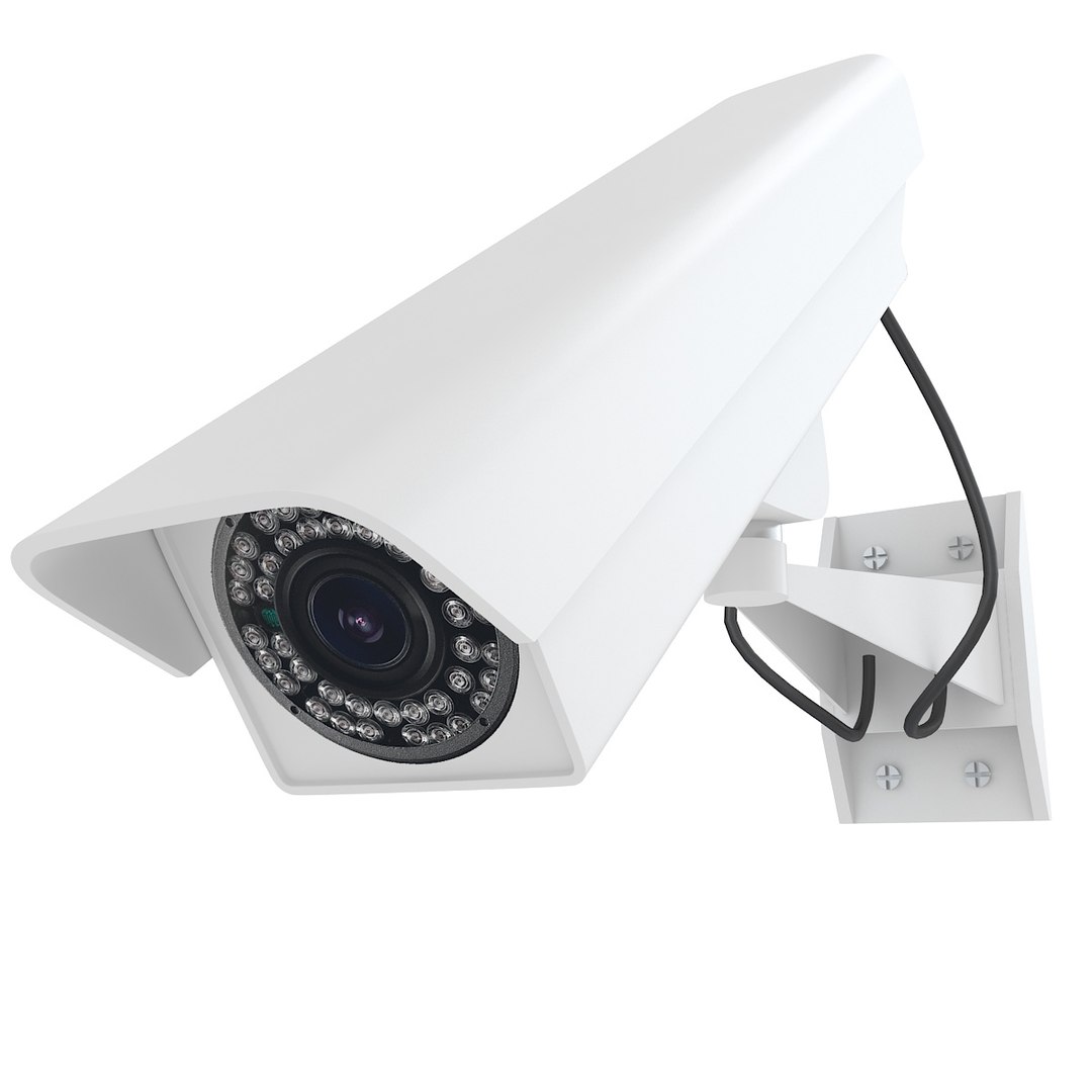 3D Model Cctv Camera - TurboSquid 1294508