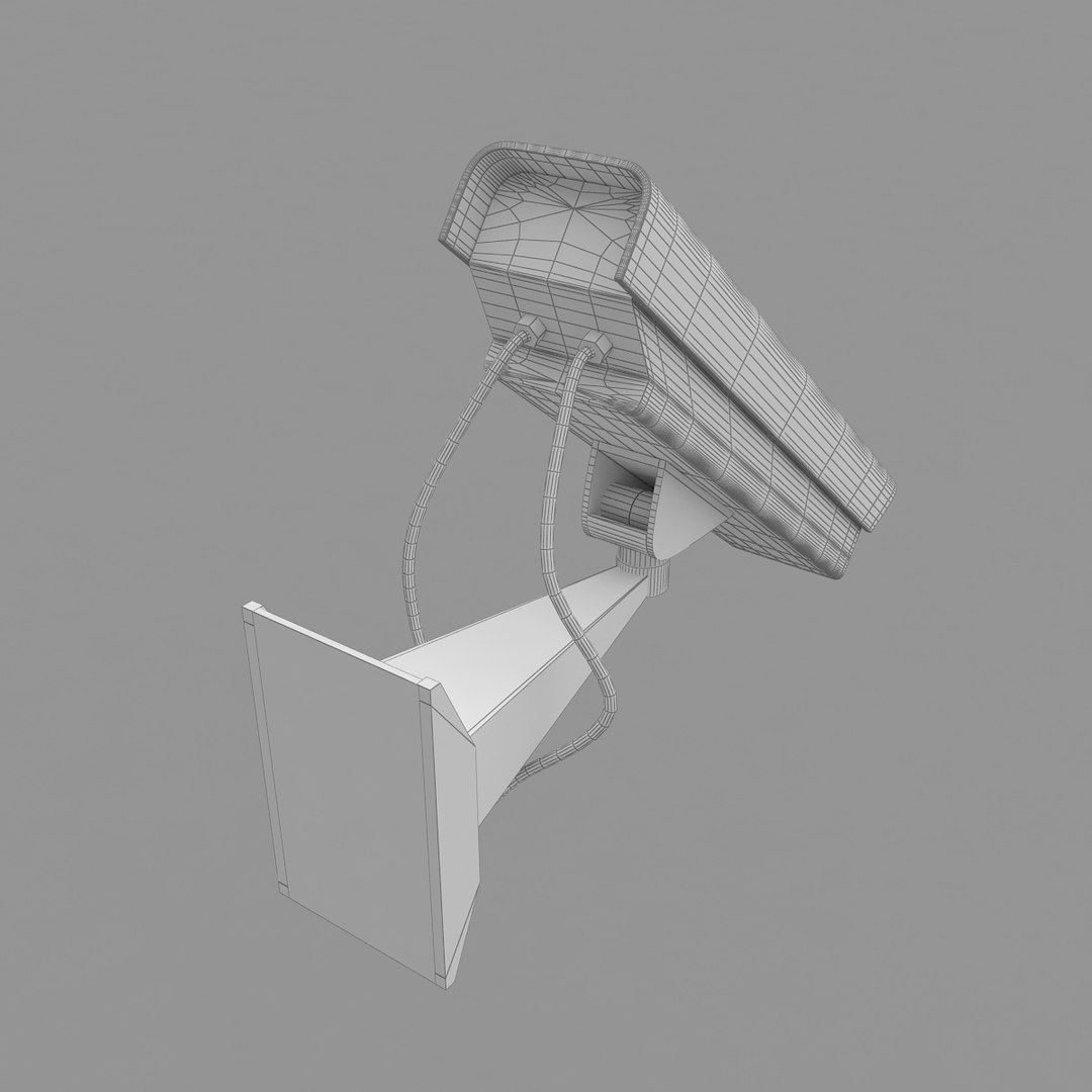 3D Model Cctv Camera - TurboSquid 1294508