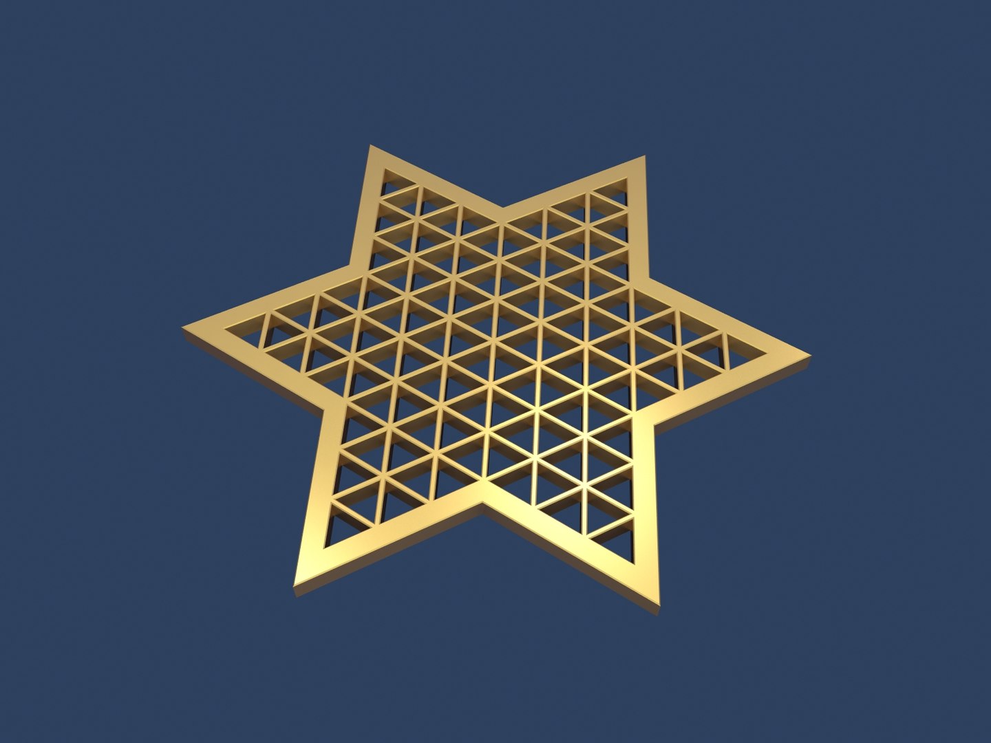 Star David 3D Model - TurboSquid 1417263