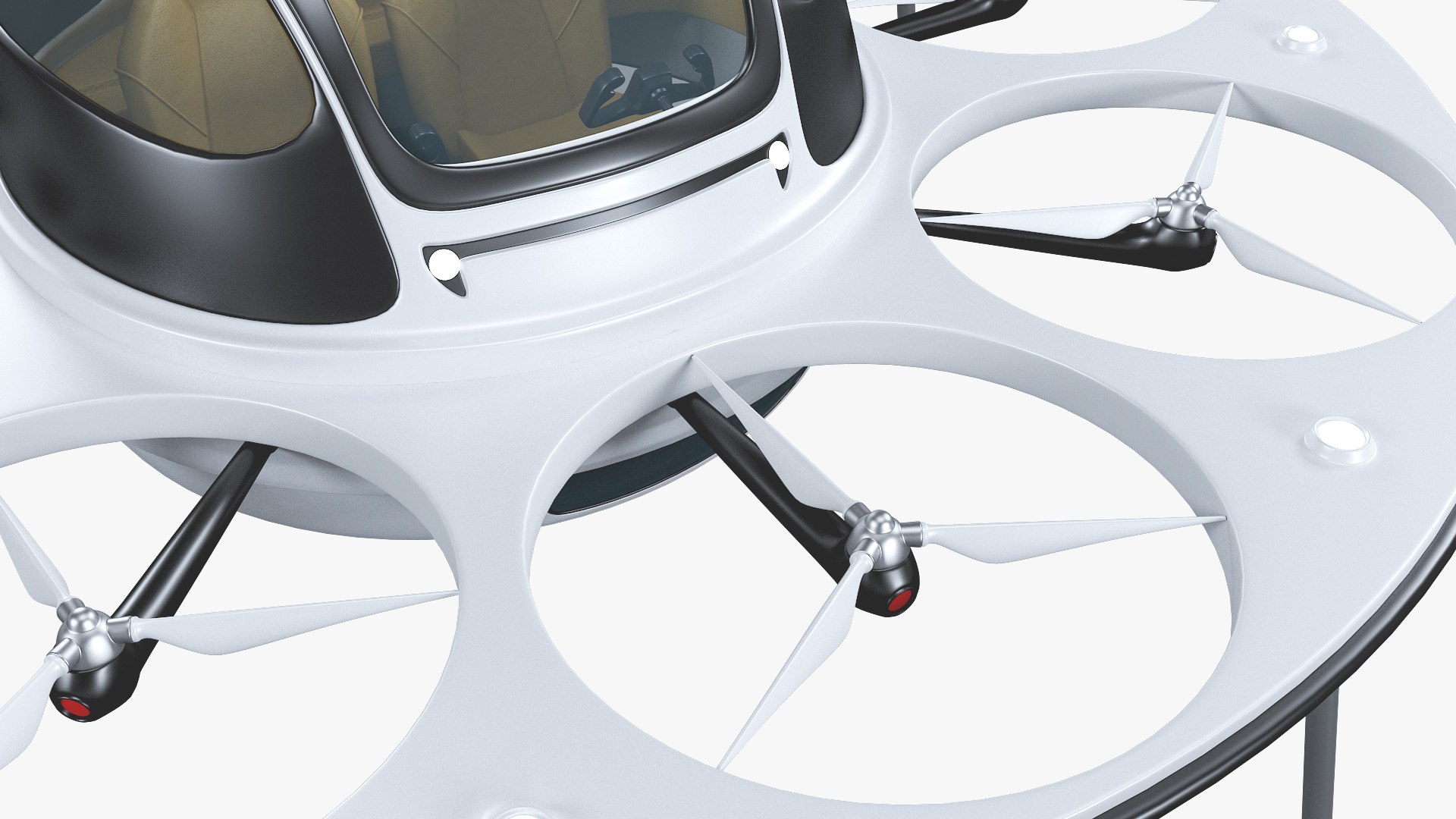 Jet Capsule Fly Drone 3D Model - TurboSquid 1599136