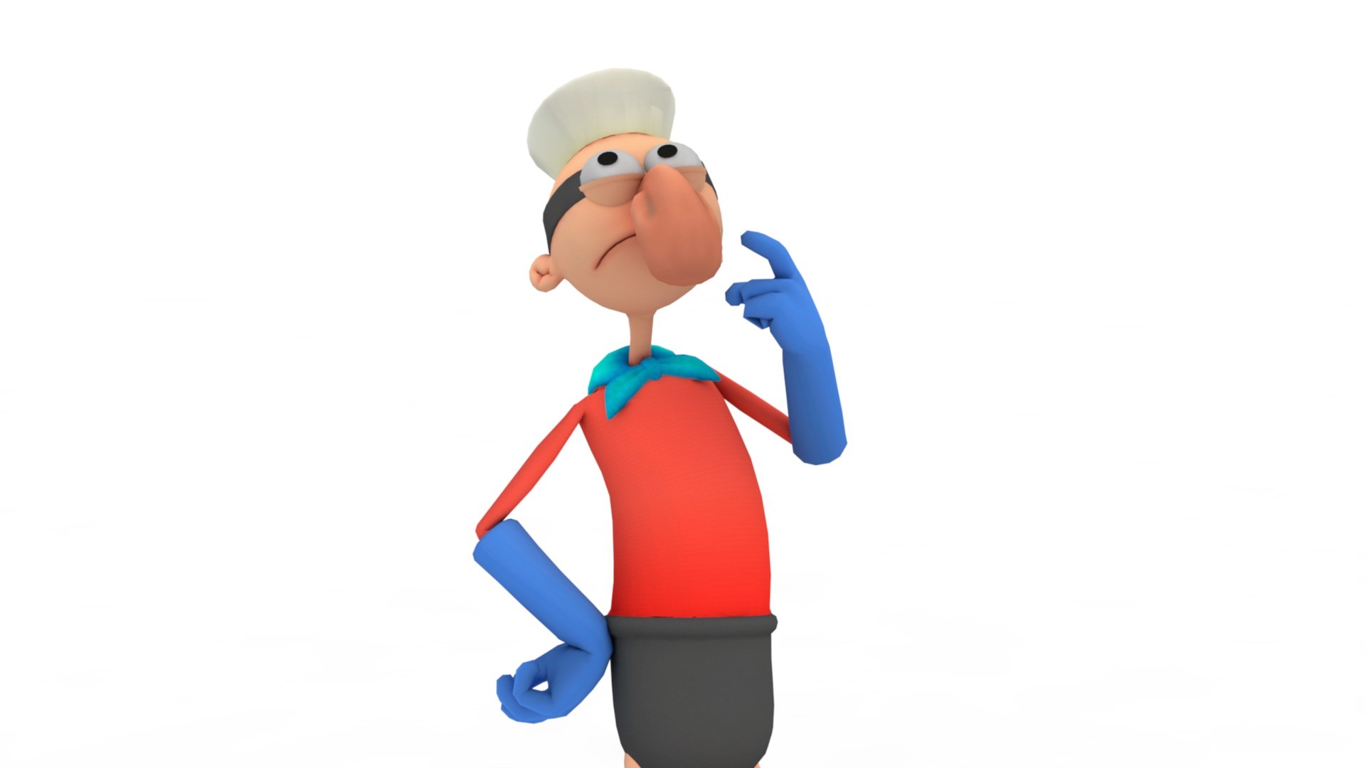 3D Barnacle Boy Rigged And Animated - TurboSquid 2336962