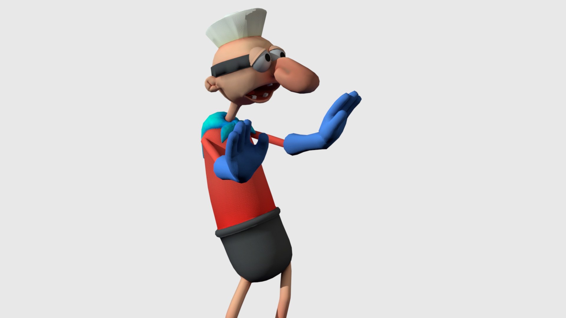 3D Barnacle Boy Rigged And Animated - TurboSquid 2336962