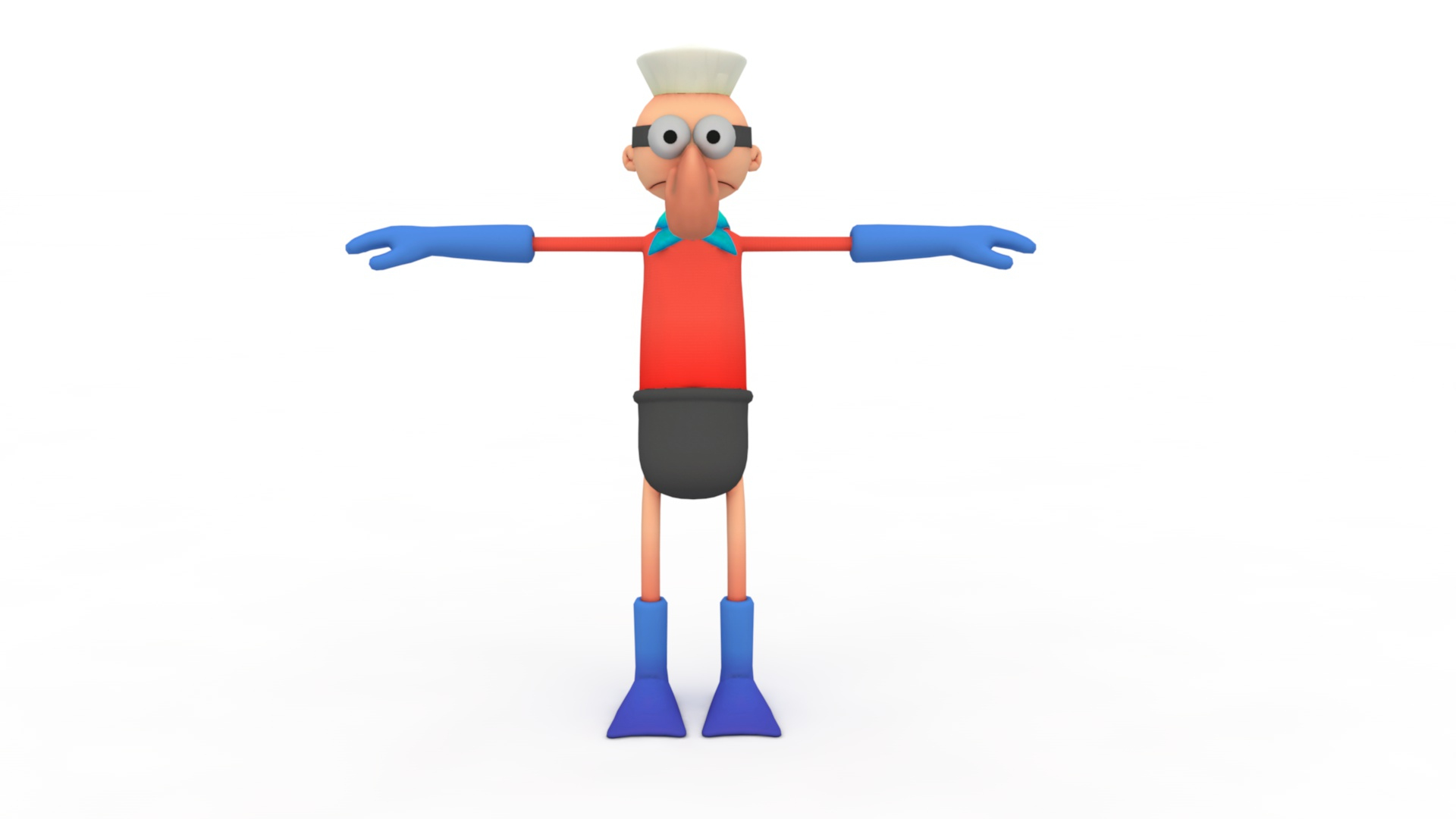 3D Barnacle Boy Rigged And Animated - TurboSquid 2336962