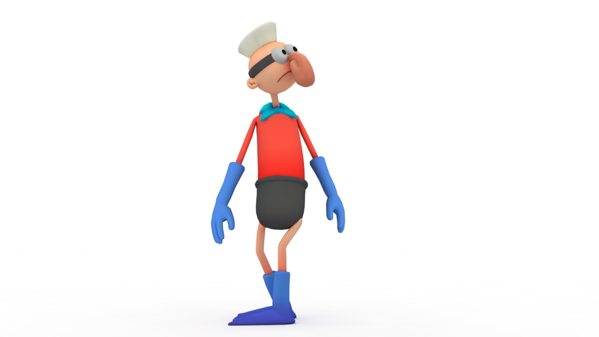 3D Barnacle Boy Rigged And Animated - TurboSquid 2336962