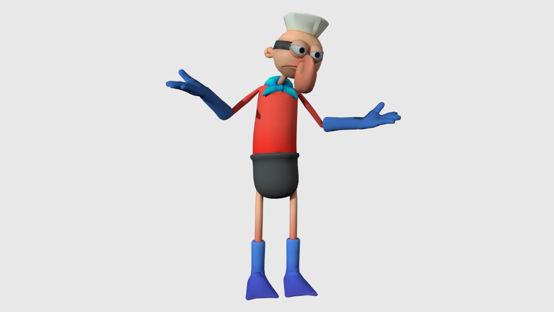 3D Barnacle Boy Rigged And Animated - TurboSquid 2336962