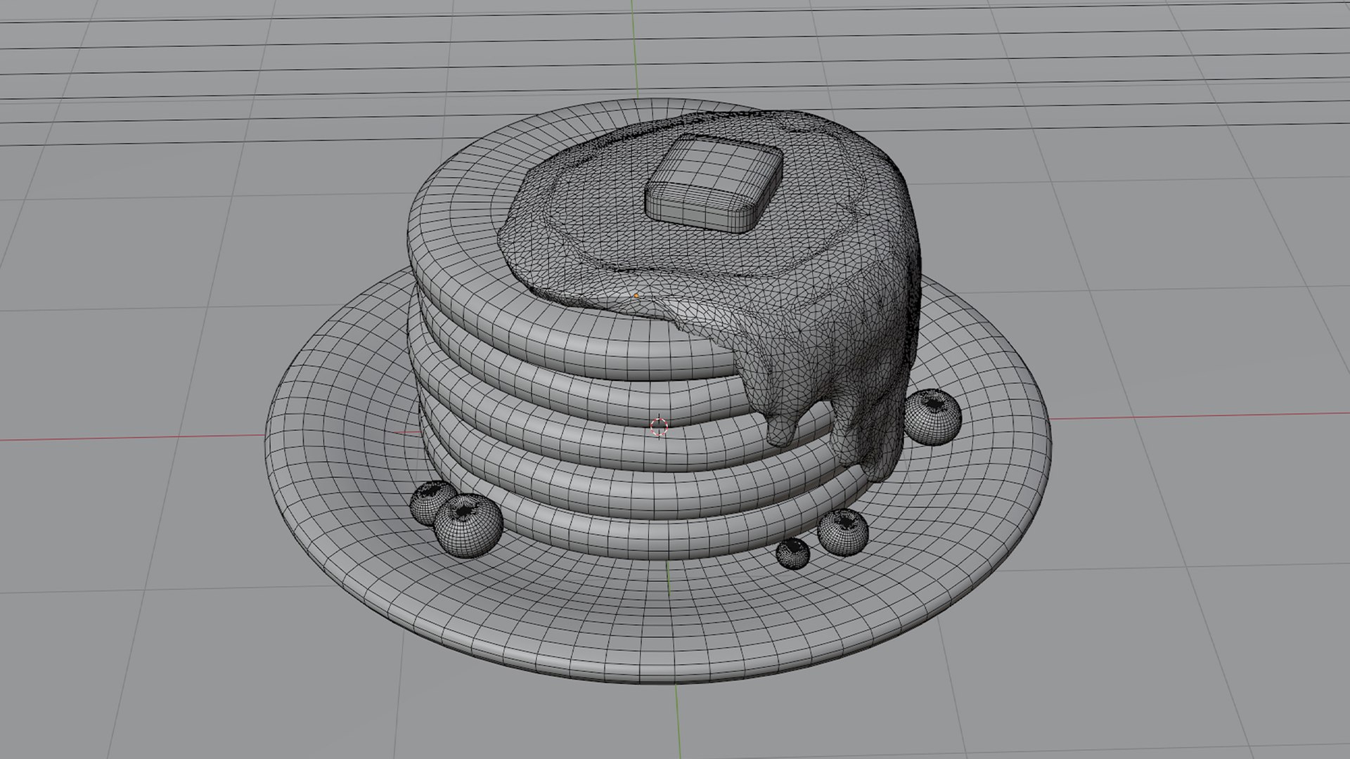 Pancakes 3D Model - TurboSquid 1934470