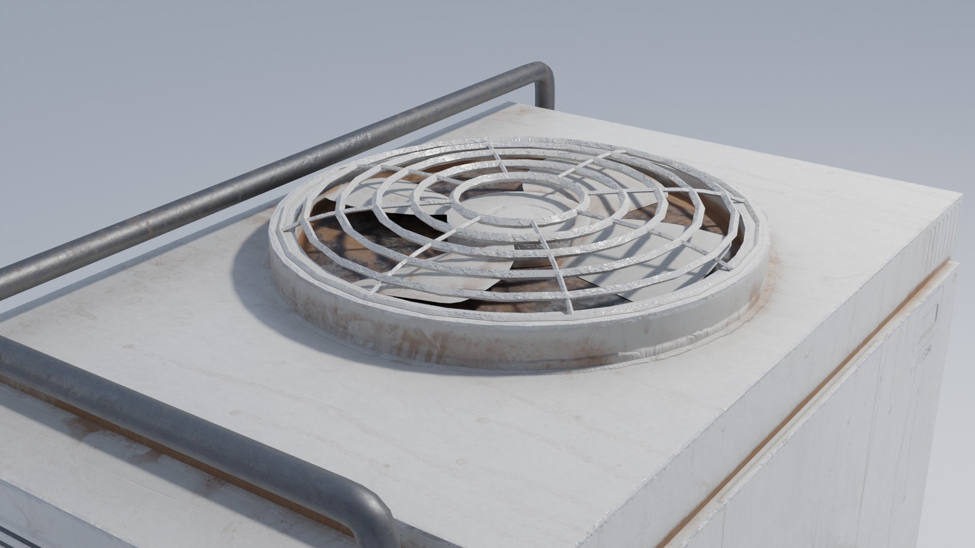 Rooftop AC Unit With 4K Textures Low-poly 3D Model - TurboSquid 1963090