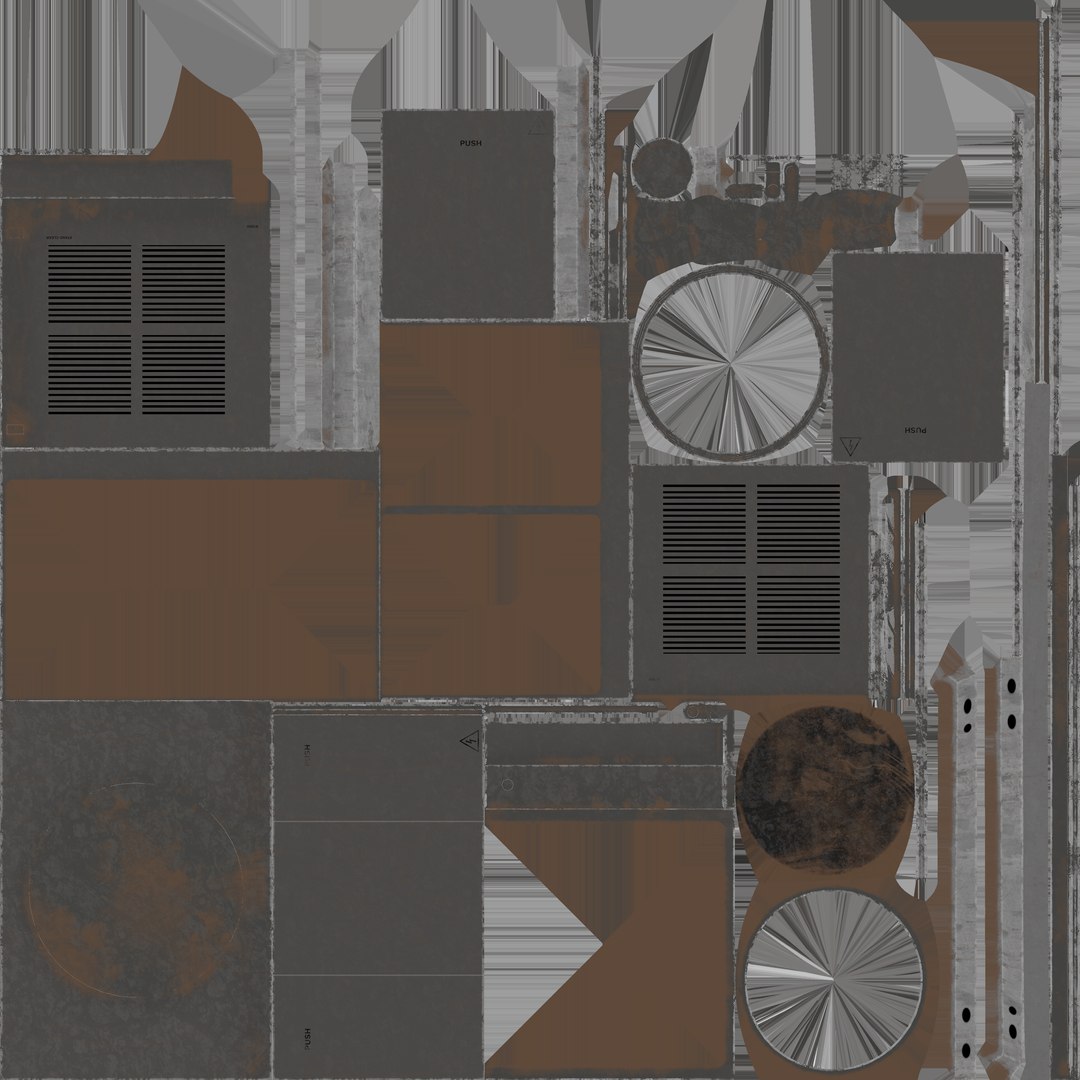 Rooftop AC Unit With 4K Textures Low-poly 3D Model - TurboSquid 1963090