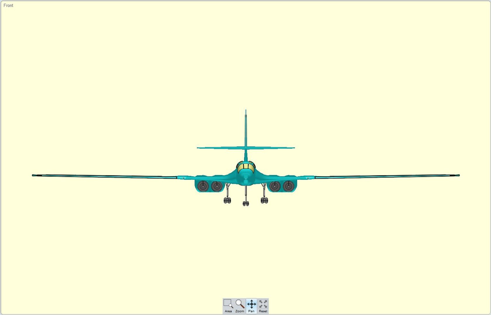 3ds Max Tupolev Tu-160 Supersonic Bomber