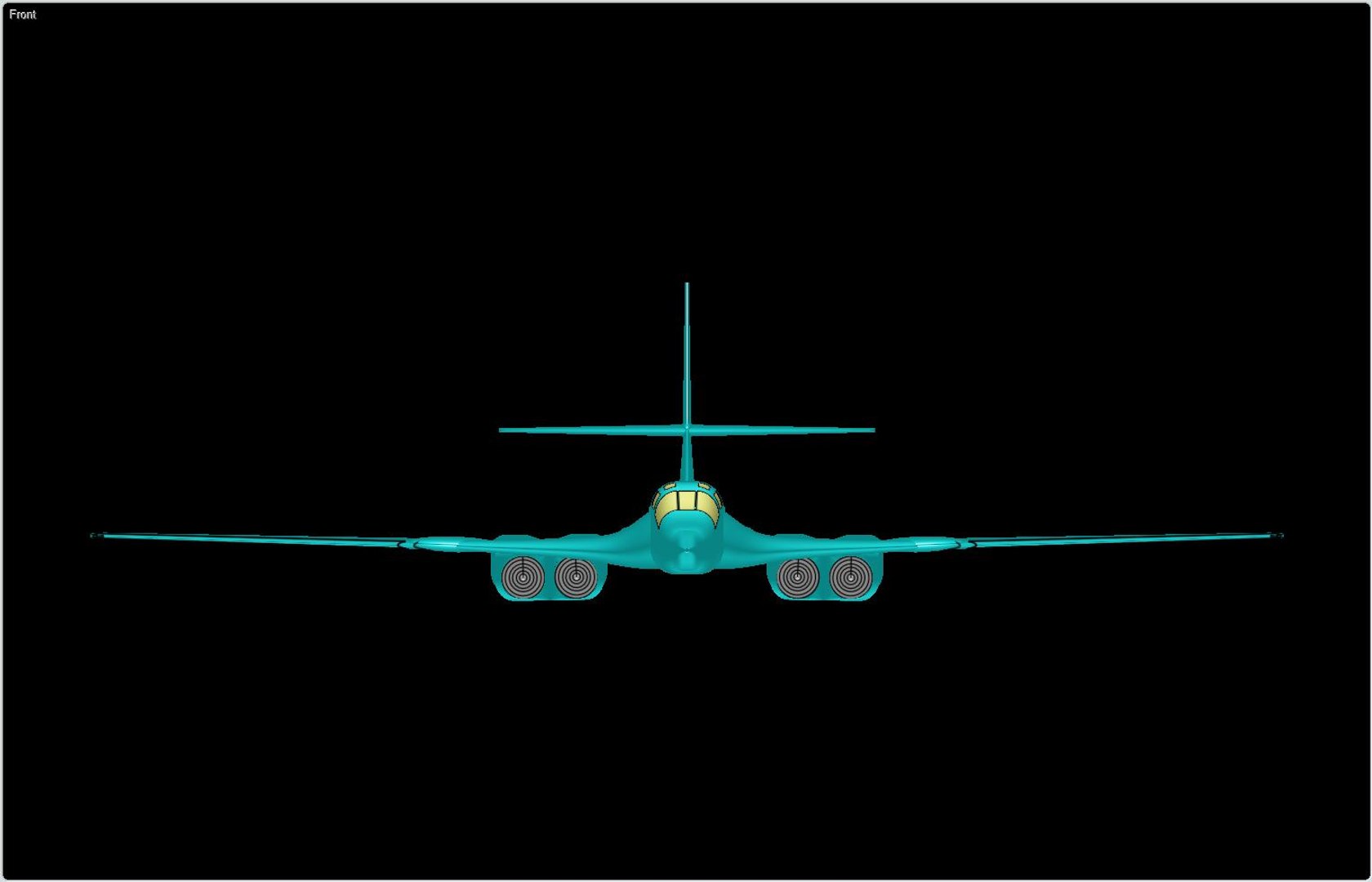 3ds Max Tupolev Tu-160 Supersonic Bomber